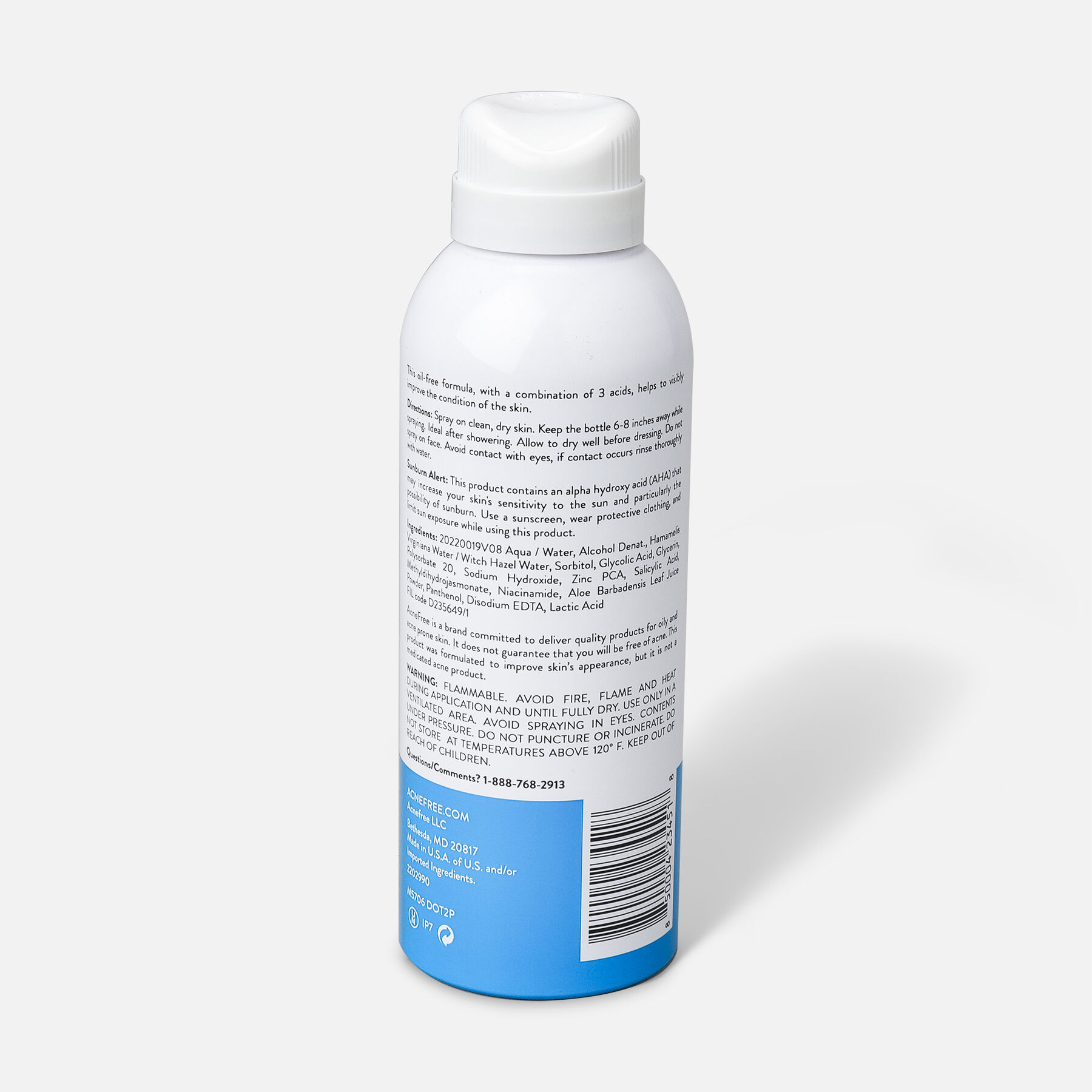 FSA Eligible AcneFree Salicylic Acid Body Clearing Spray, 5 oz. | FSA Store