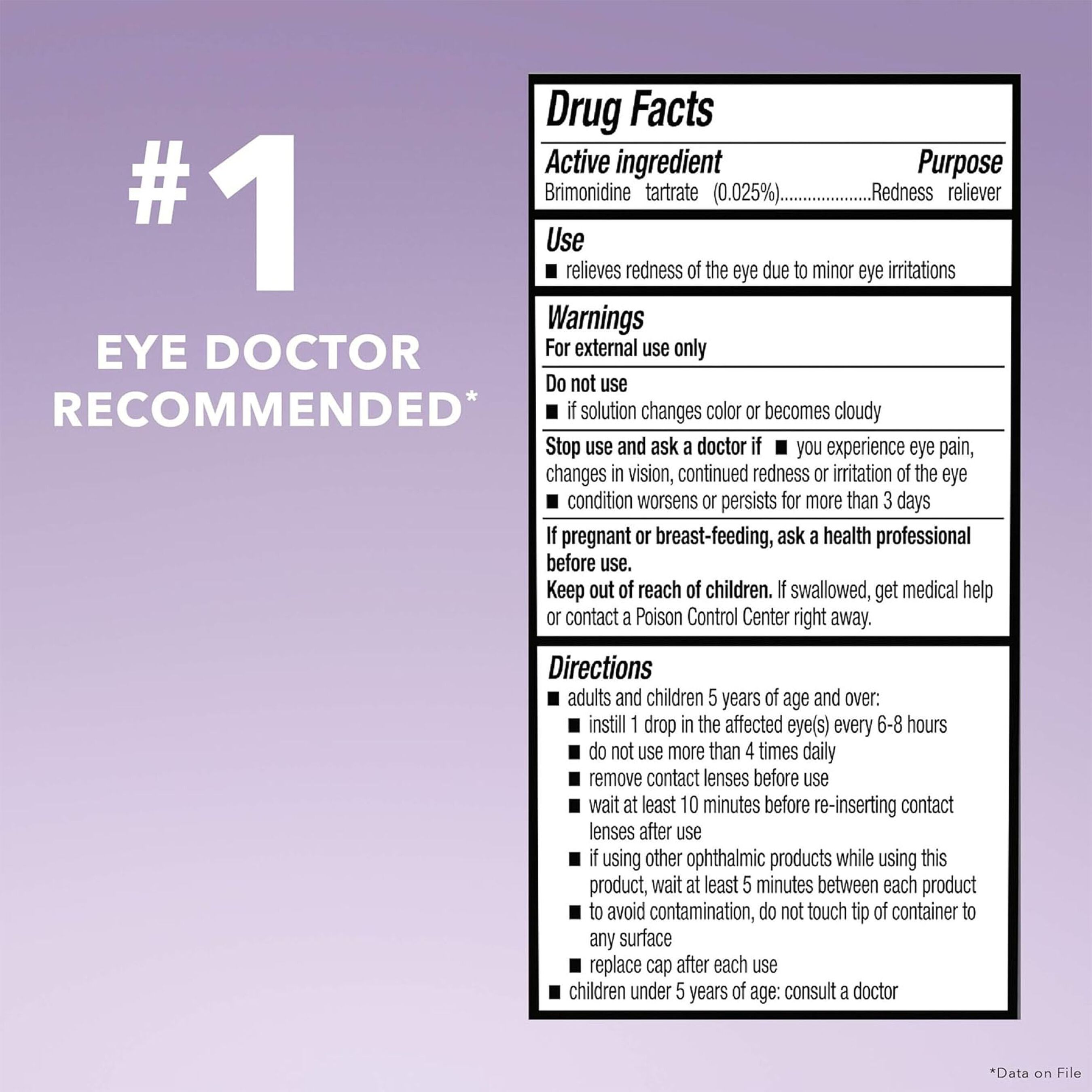 FSA Eligible LUMIFY® Redness Reliever Eye Drops, 0.08 fl. oz. (2-Pack ...