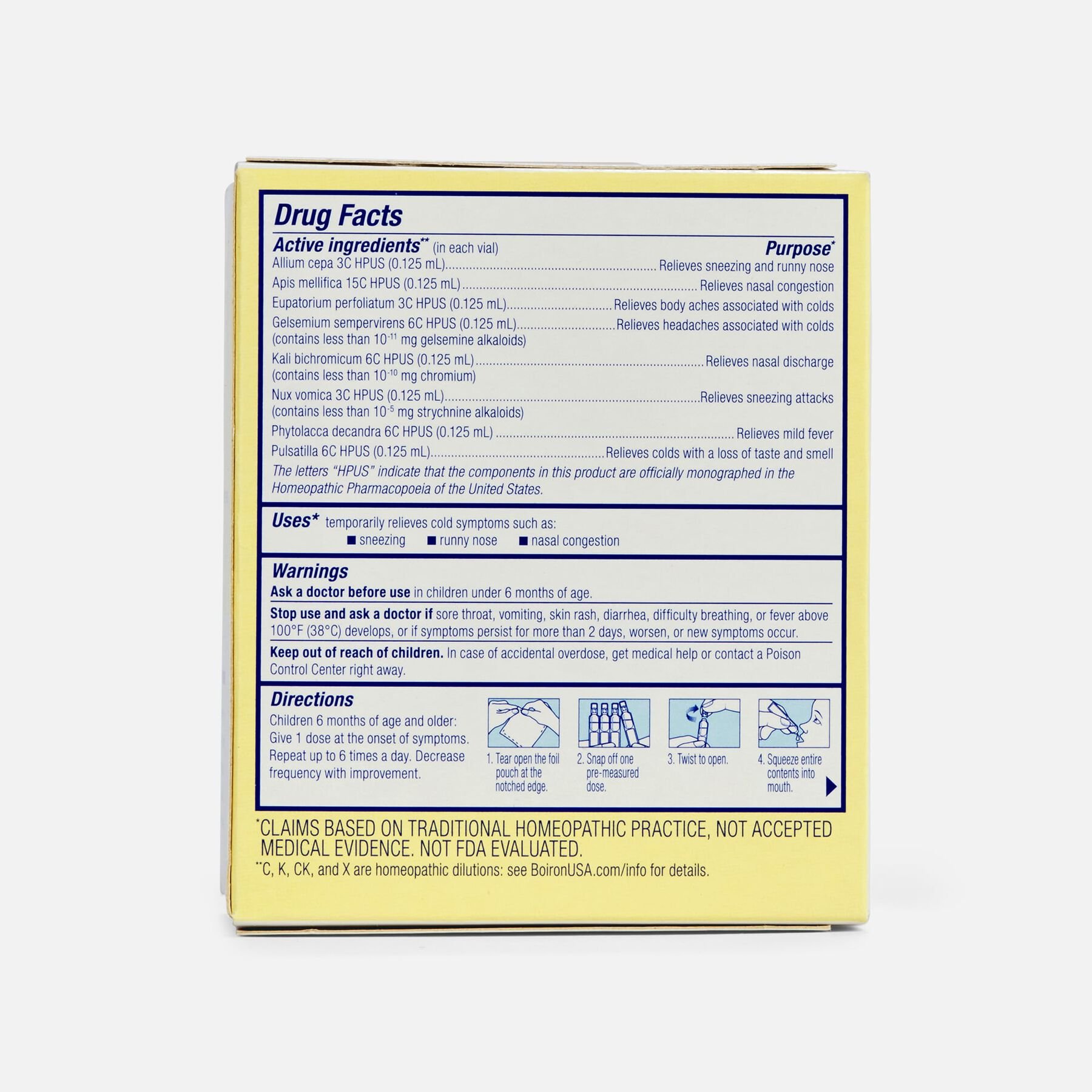 FSA Eligible ColdCalm Kids Liquid Doses, 30 ct. | FSA Store