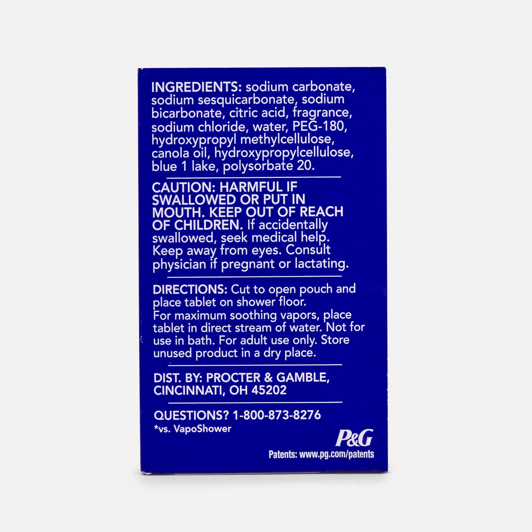 FSA Eligible Vicks VapoShower Max Vapors Shower Tablets, 4 ct. | FSA Store