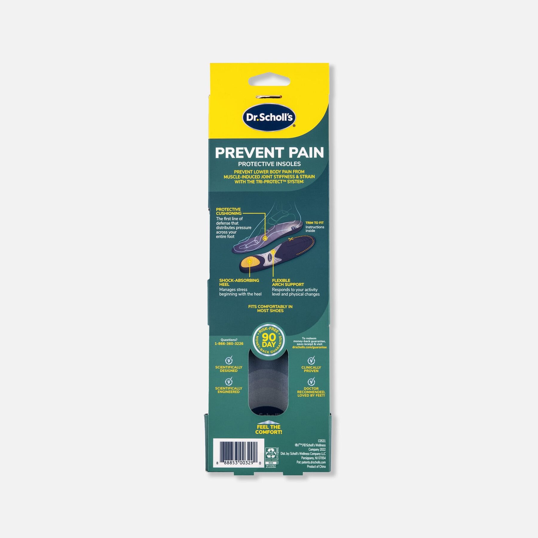 FSA Eligible Dr. Scholl's Prevent Pain Insole, Women | FSA Store