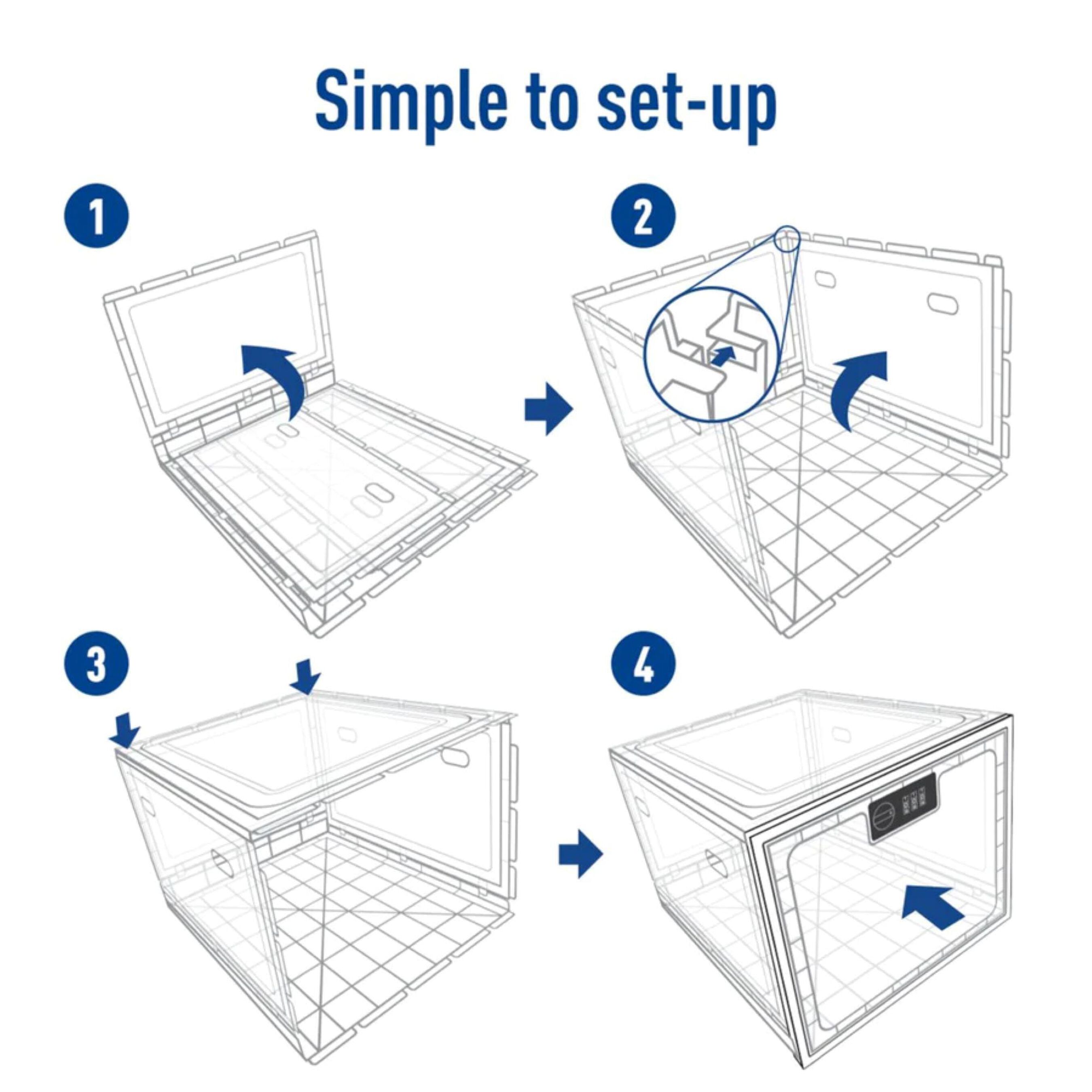 FSA Eligible EZY Dose Medication Security Storage Lockbox | FSA Store
