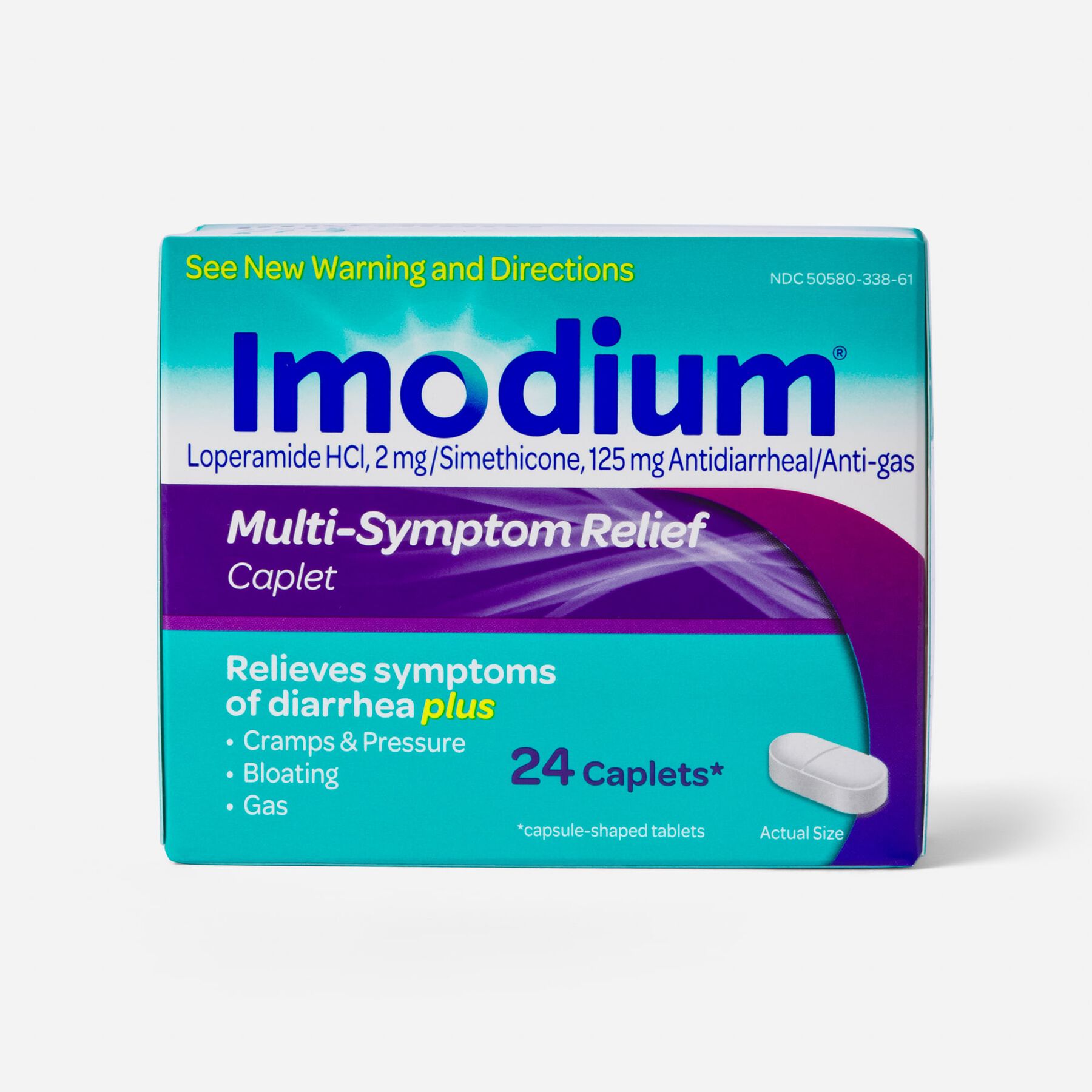 FSA Eligible IMODIUM Multi-Symptom Relief Caplets, 24 ct. | FSA Store