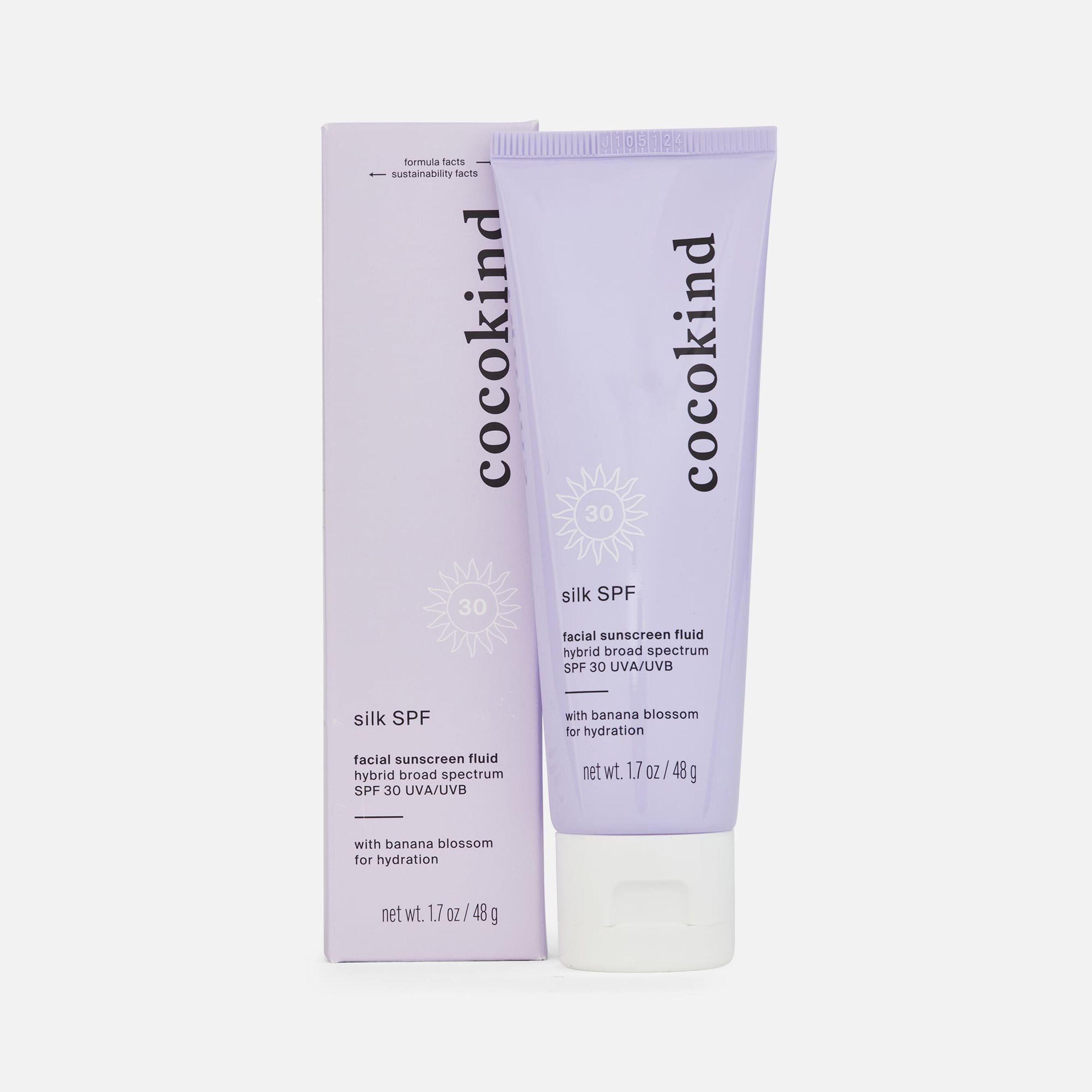 FSA Eligible Cocokind Silk Mineral & Chemical Facial Sunscreen, SPF 30 ...