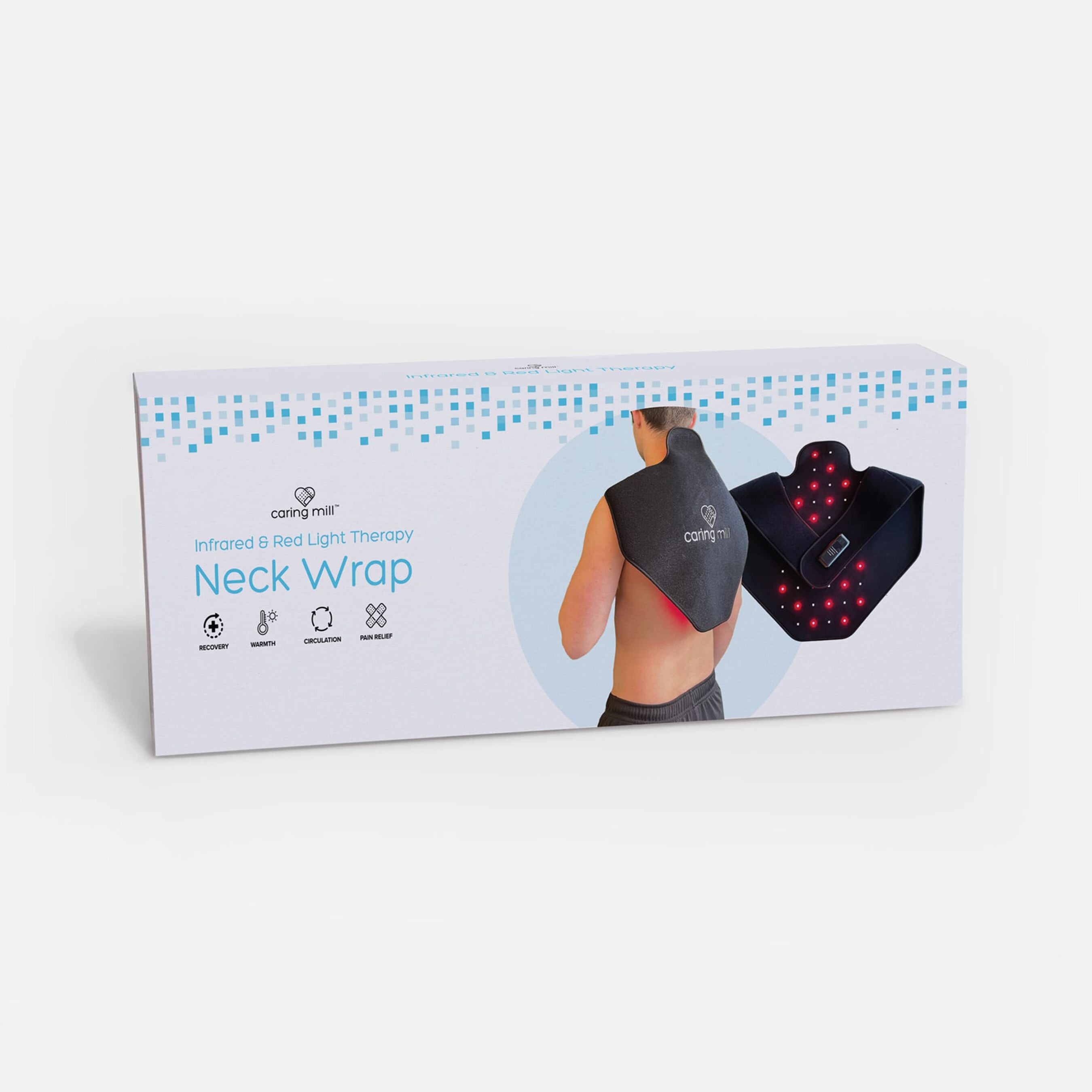 FSA Eligible Infrared & Red-light Therapy Neck & Back Wrap – Caring ...