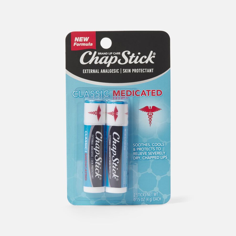 FSA Eligible | Chapstick Medicated, .15 oz., Twin-Pack