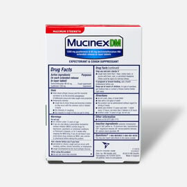 FSA Eligible Mucinex Max Strength Extended Release Bi-Layer Tablets, 14 ...