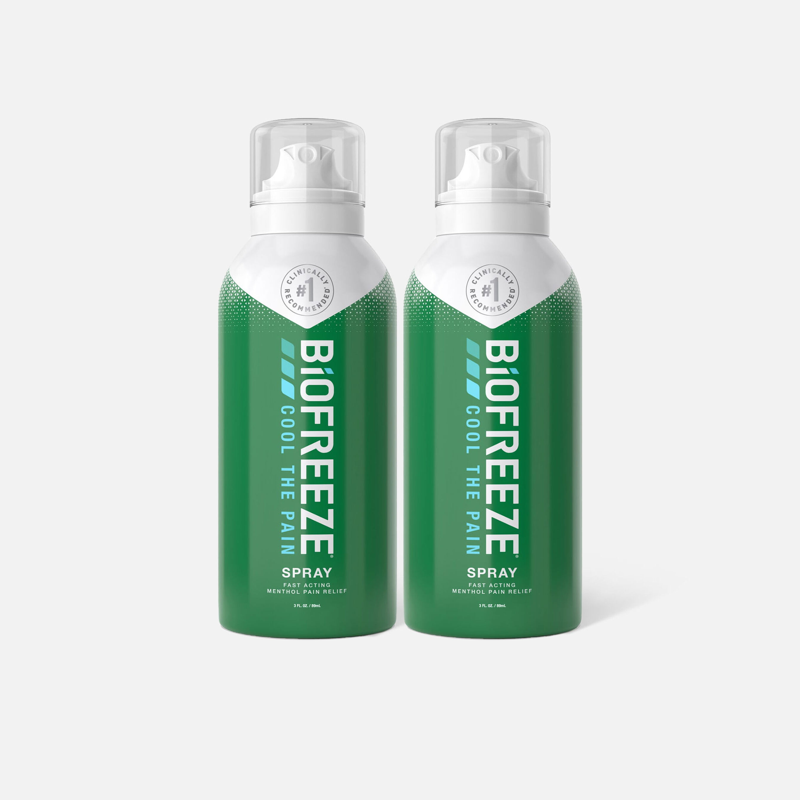 Biofreeze Pain Relieving 360 Spray, 3 oz. (2-Pack)
