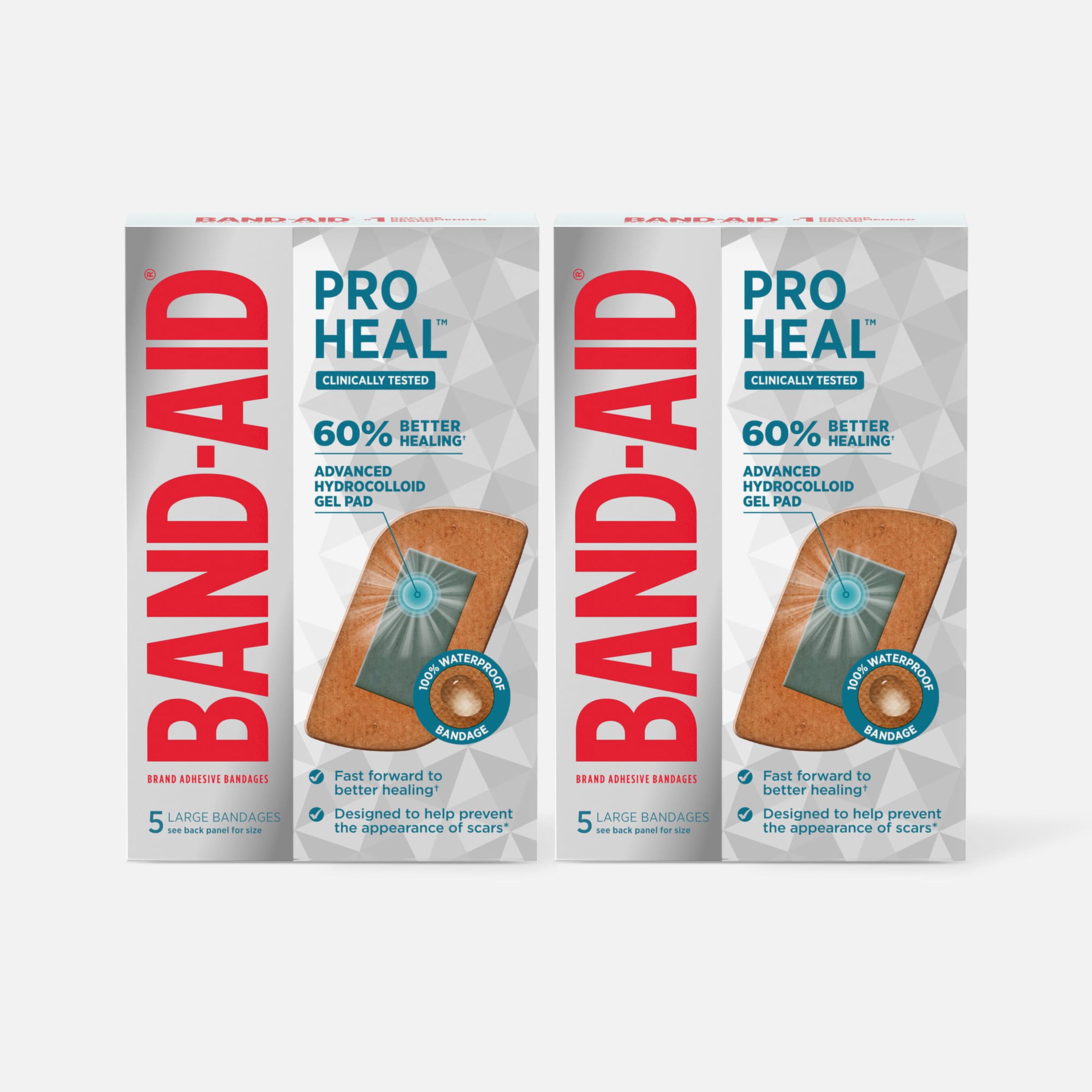 FSA Eligible Band-Aid Pro Heal, Large, 5 ct. (2-Pack) | FSA Store