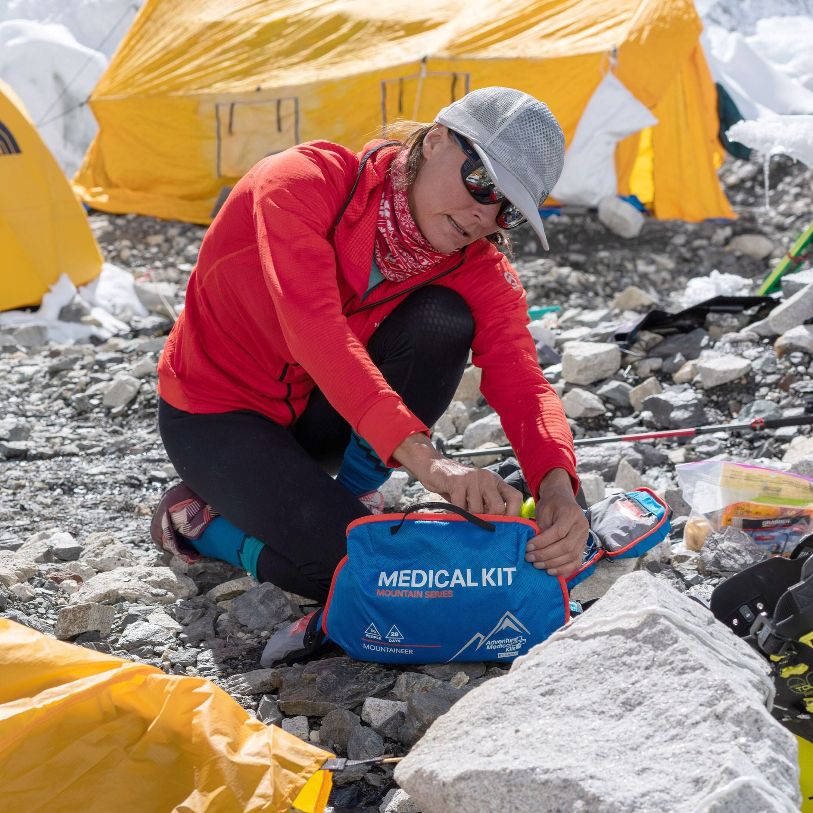 FSA Eligible Adventure Medical Mountain Mountaineer First Aid Kit with ...