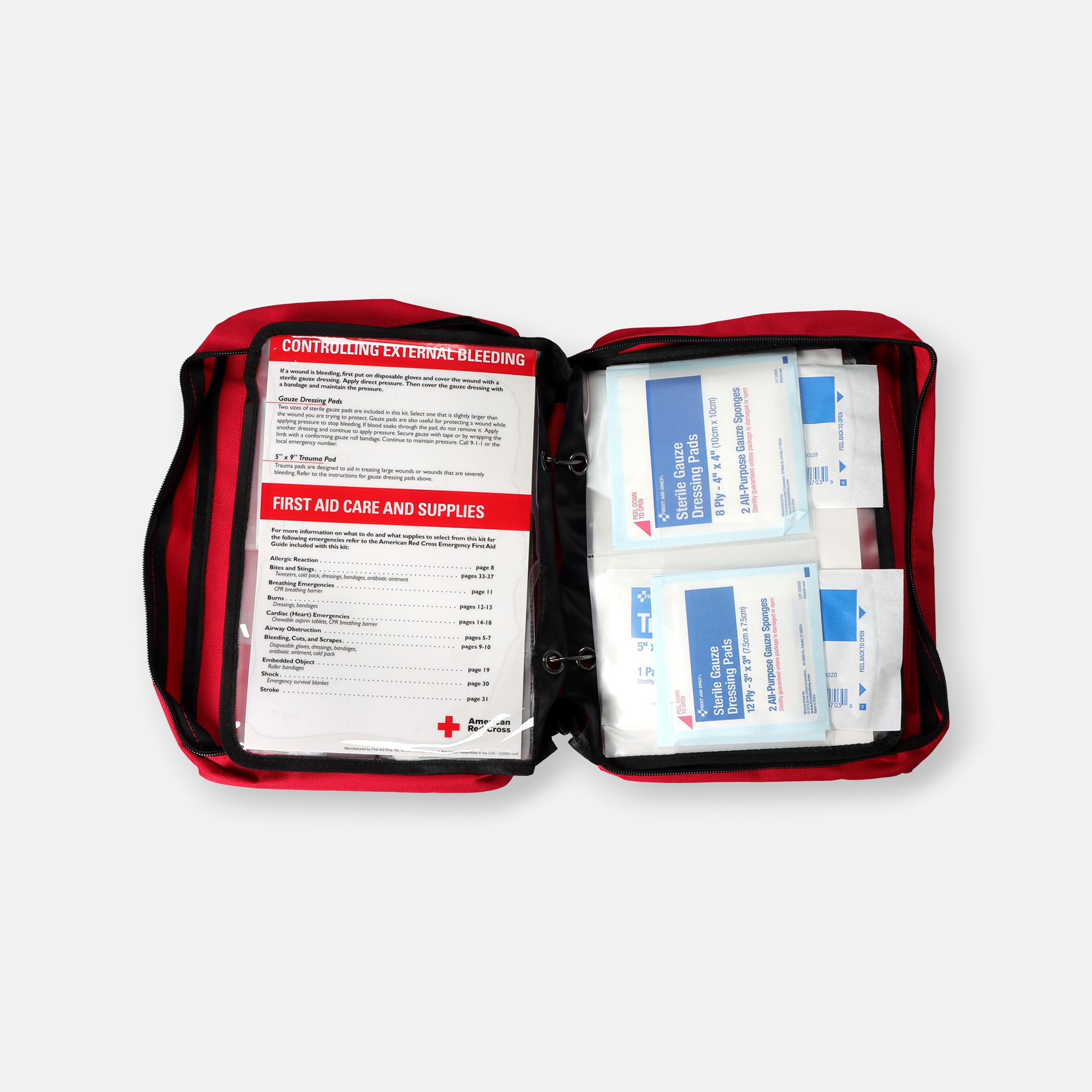 FSA Eligible American Red Cross Deluxe Family First Aid Kit | FSA Store