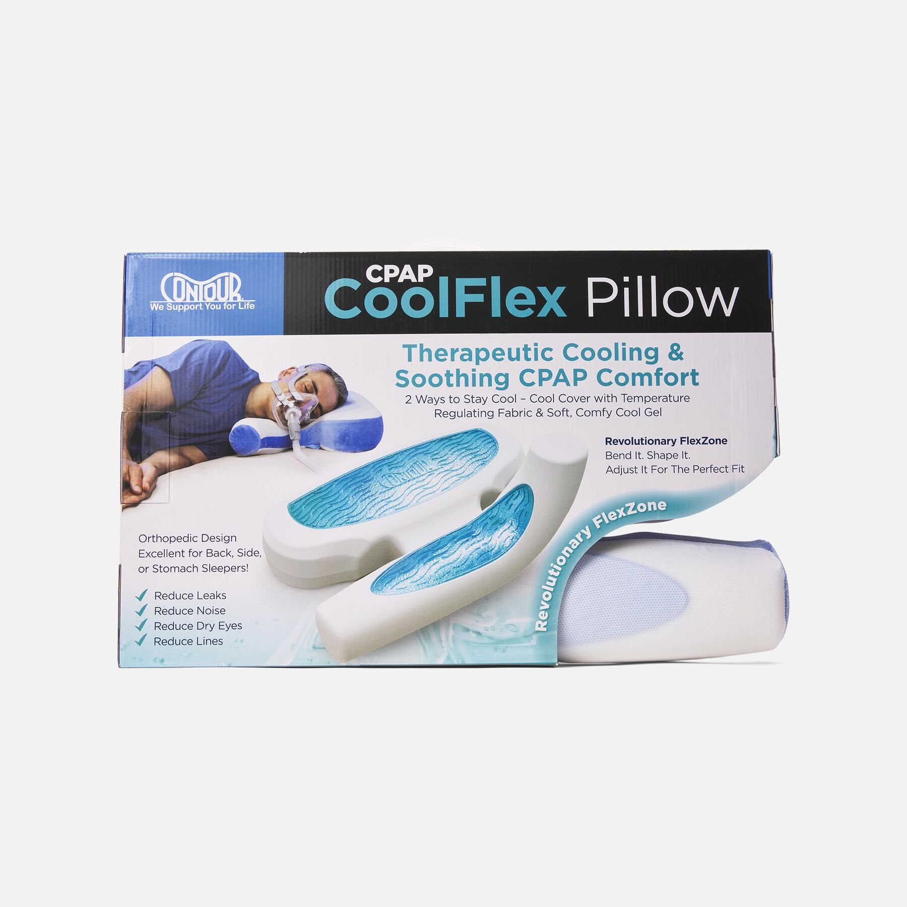 FSA Eligible Contour CPAP Cool Flex Pillow | FSA Store