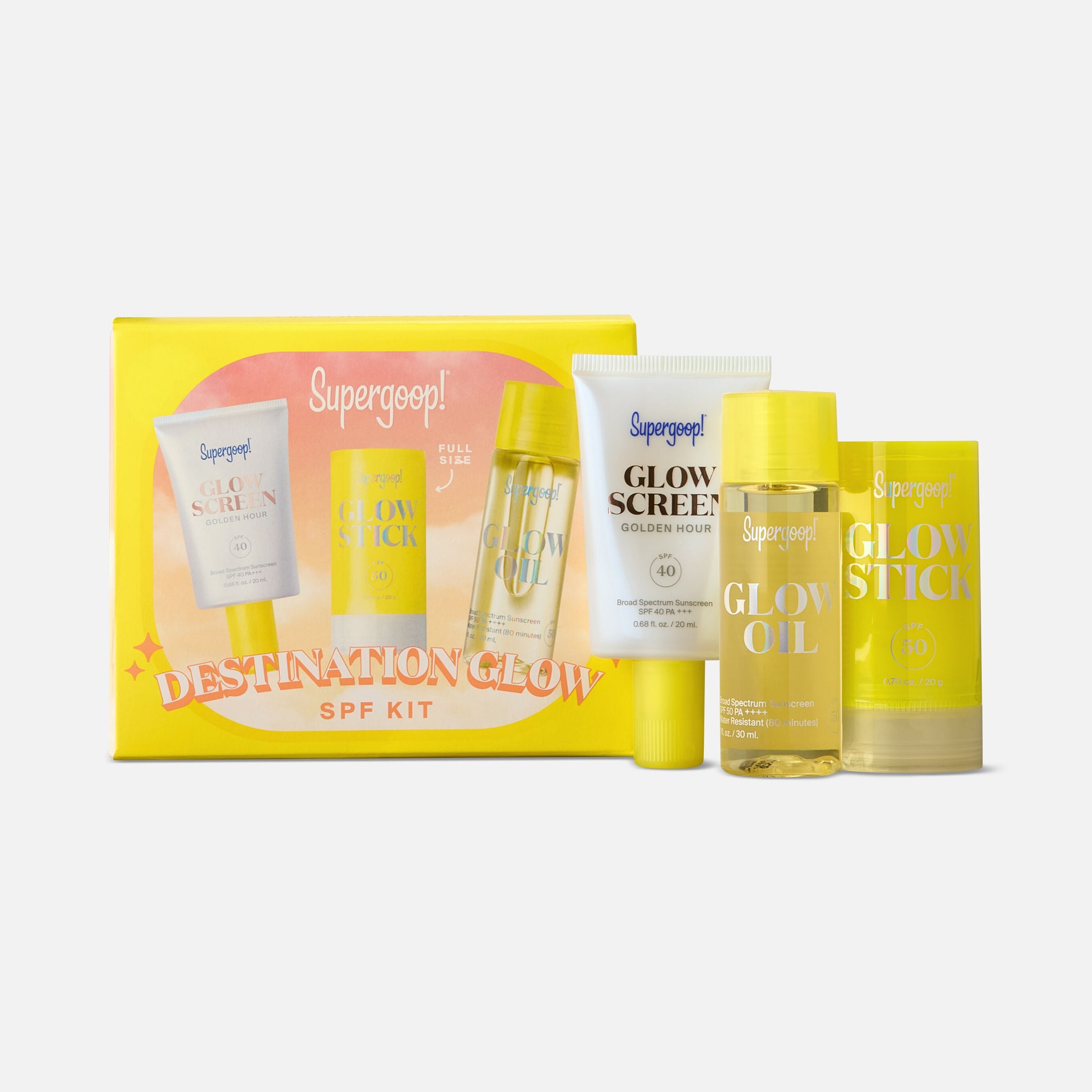 FSA Eligible Supergoop! Destination Glow Kit | FSA Store