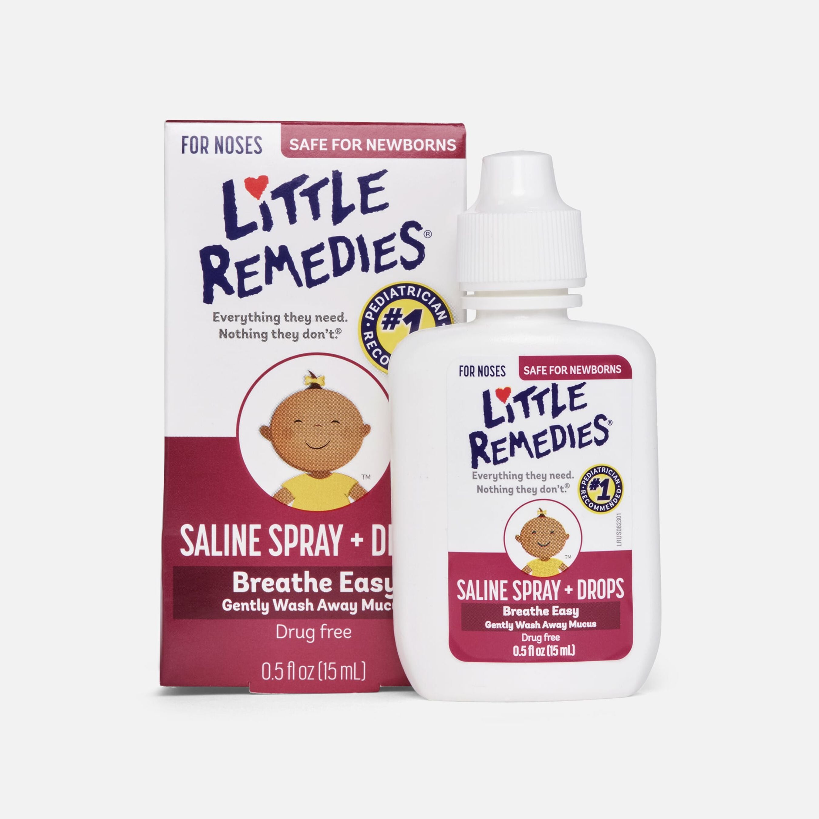 FSA Eligible Little Remedies For Noses Saline Spray, .5 oz. | FSA Store