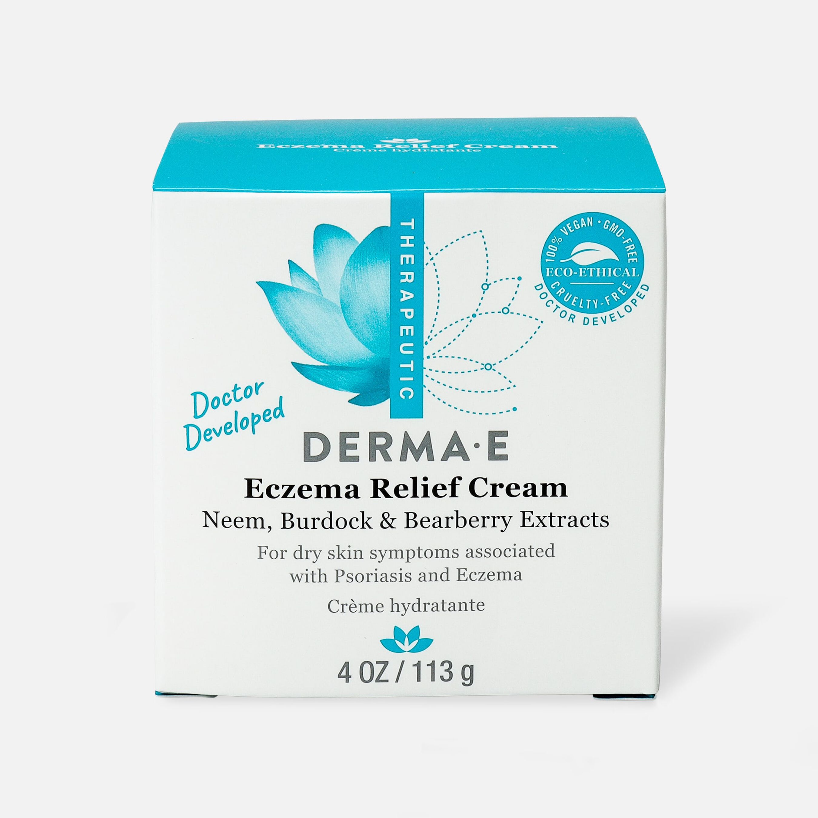 Derma E Eczema Relief Cream, 4 oz.