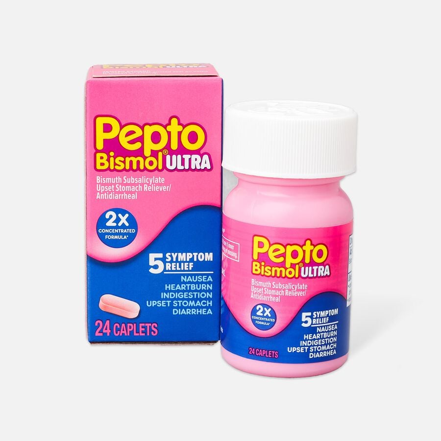 Pepto Ultra Caplets, 24 ct