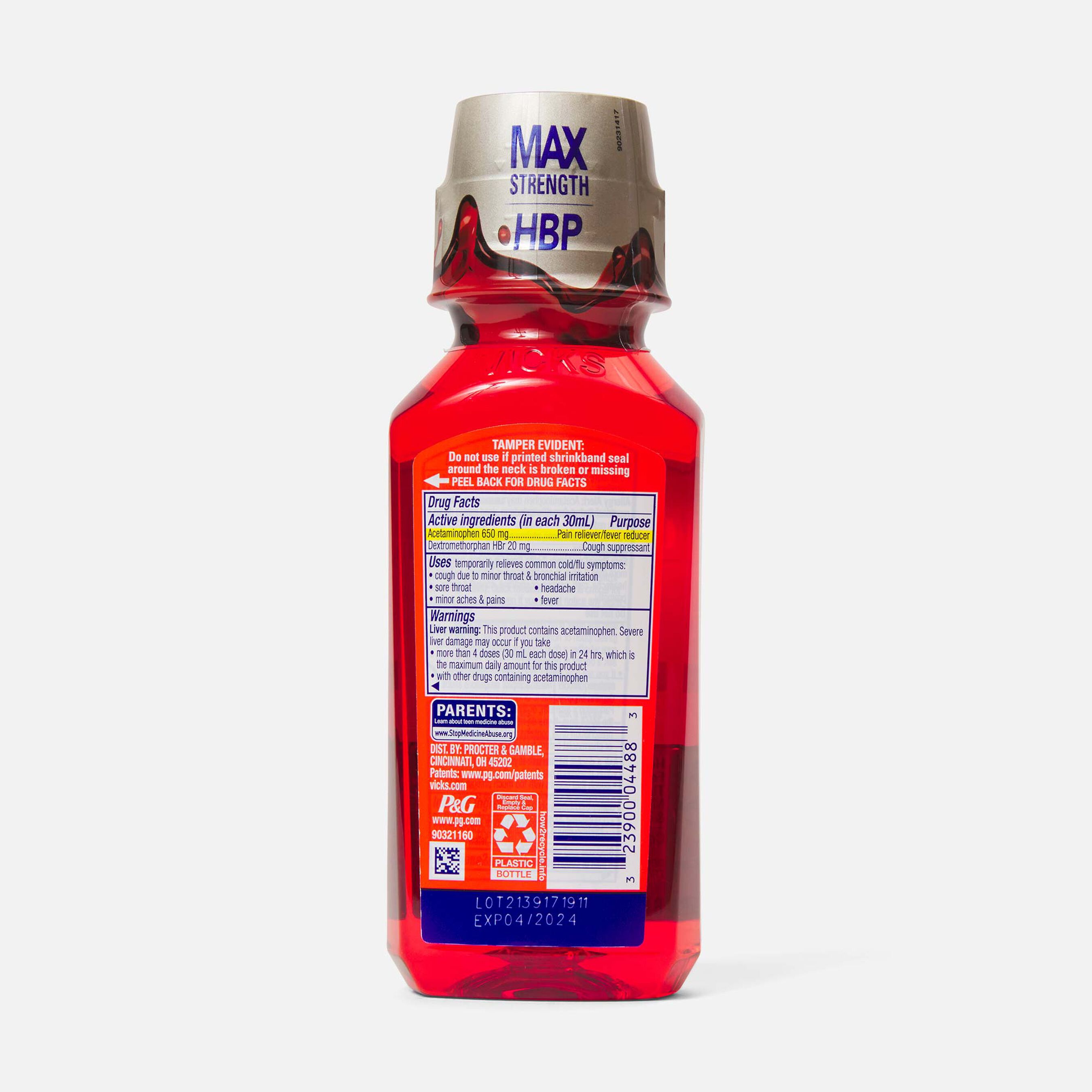 FSA Eligible | Vicks DayQuil High Blood Pressure, 8 oz. FSA Eligible | Vicks DayQuil High Blood Pressure, 8 oz.