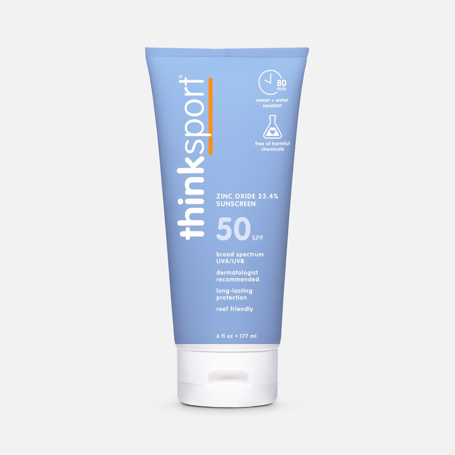 FSA Eligible thinksport SPF 50 Sunscreen 6 fl oz | FSA Store