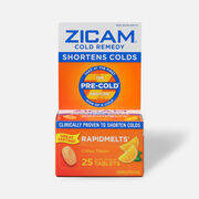 Zicam Cold Remedy Rapid Melts with Vitamin C, Citrus, 25 ct. (3-Pack)