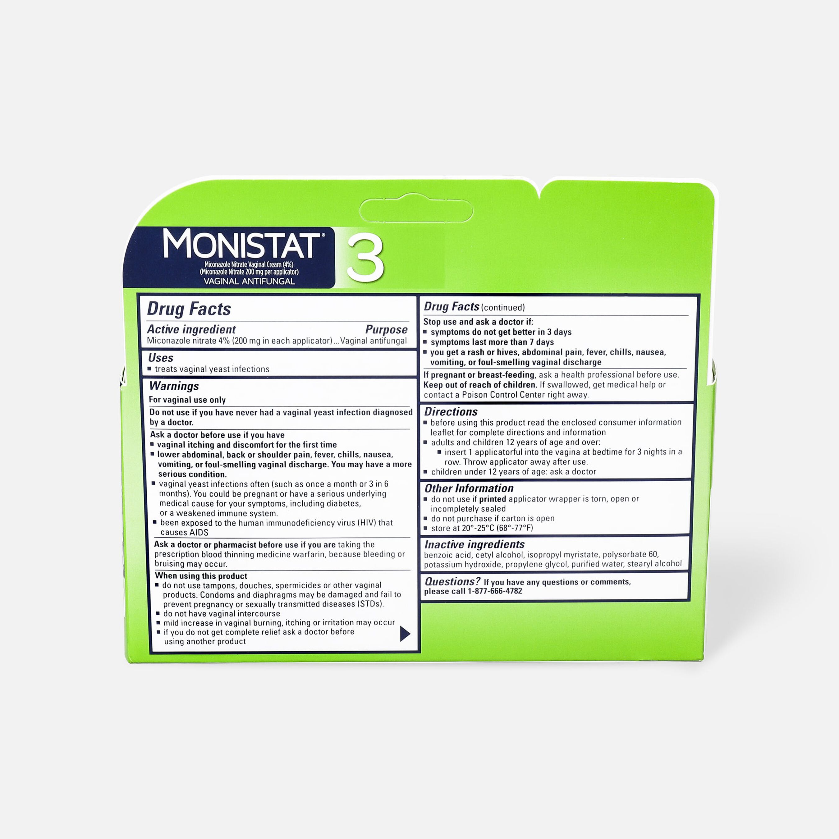 FSA Eligible Monistat 3, Simple Cure | FSA Store