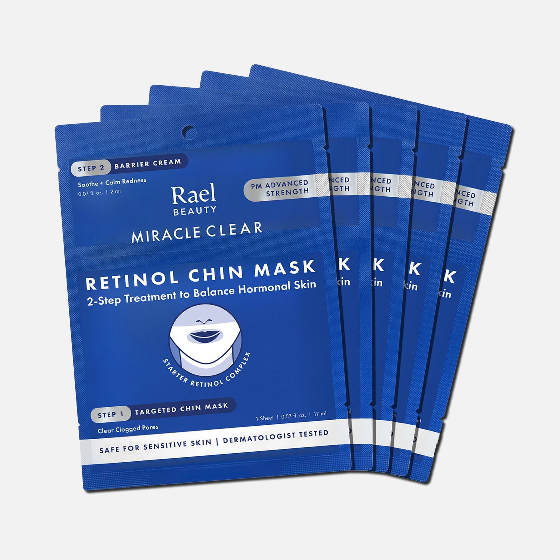 FSA Eligible Rael Miracle Clear Retinol Chin Mask, 5 ct. | FSA Store