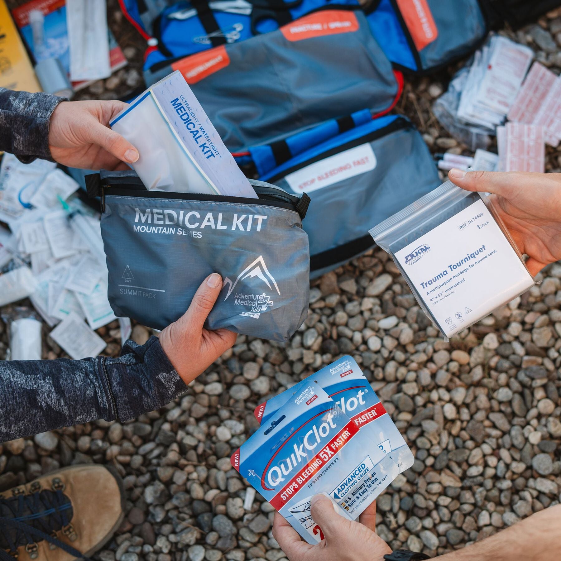 FSA Eligible Adventure Medical Mountain Mountaineer First Aid Kit with ...