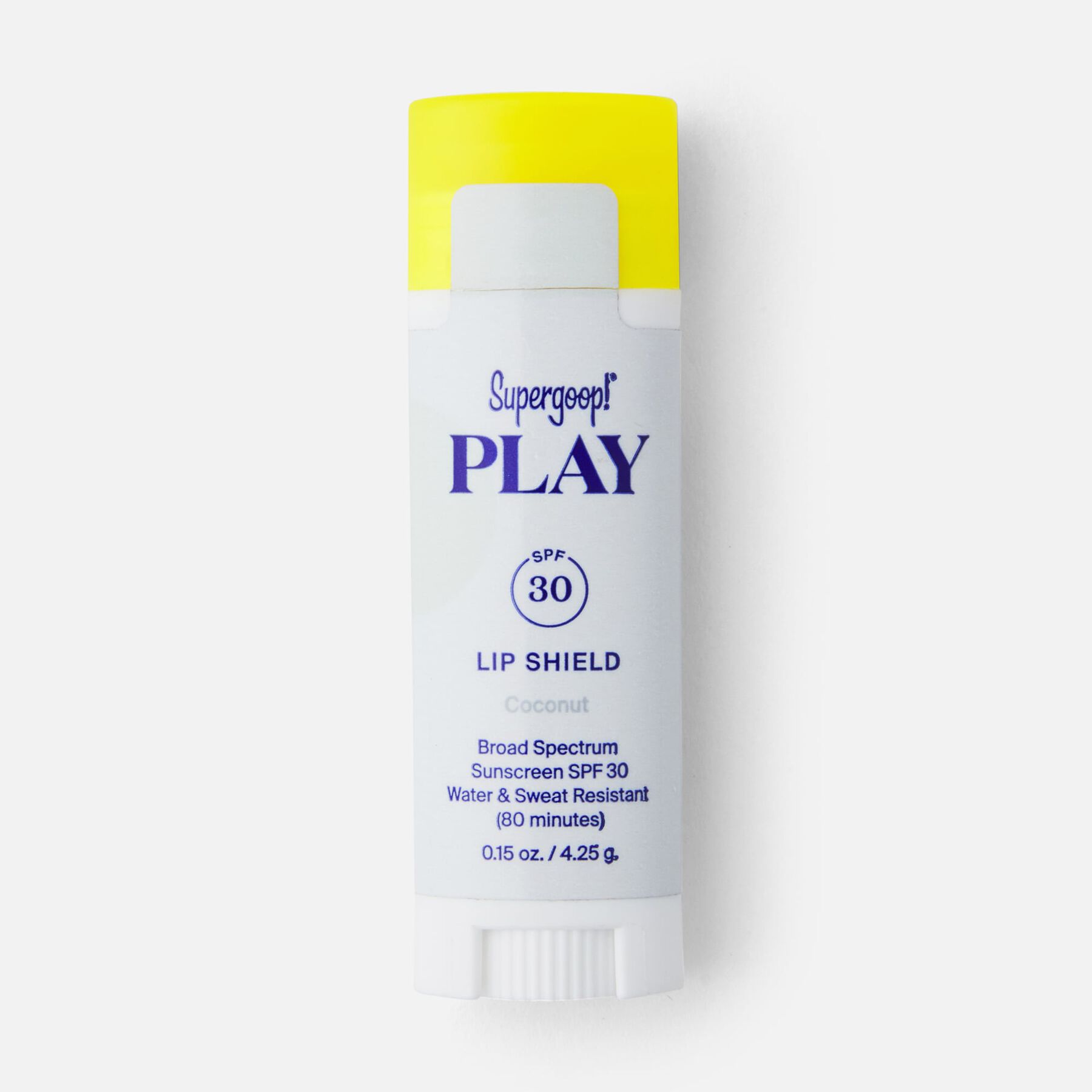 FSA Eligible Supergoop! PLAY Lip Shield SPF 30 Coconut, .15 oz. | FSA Store