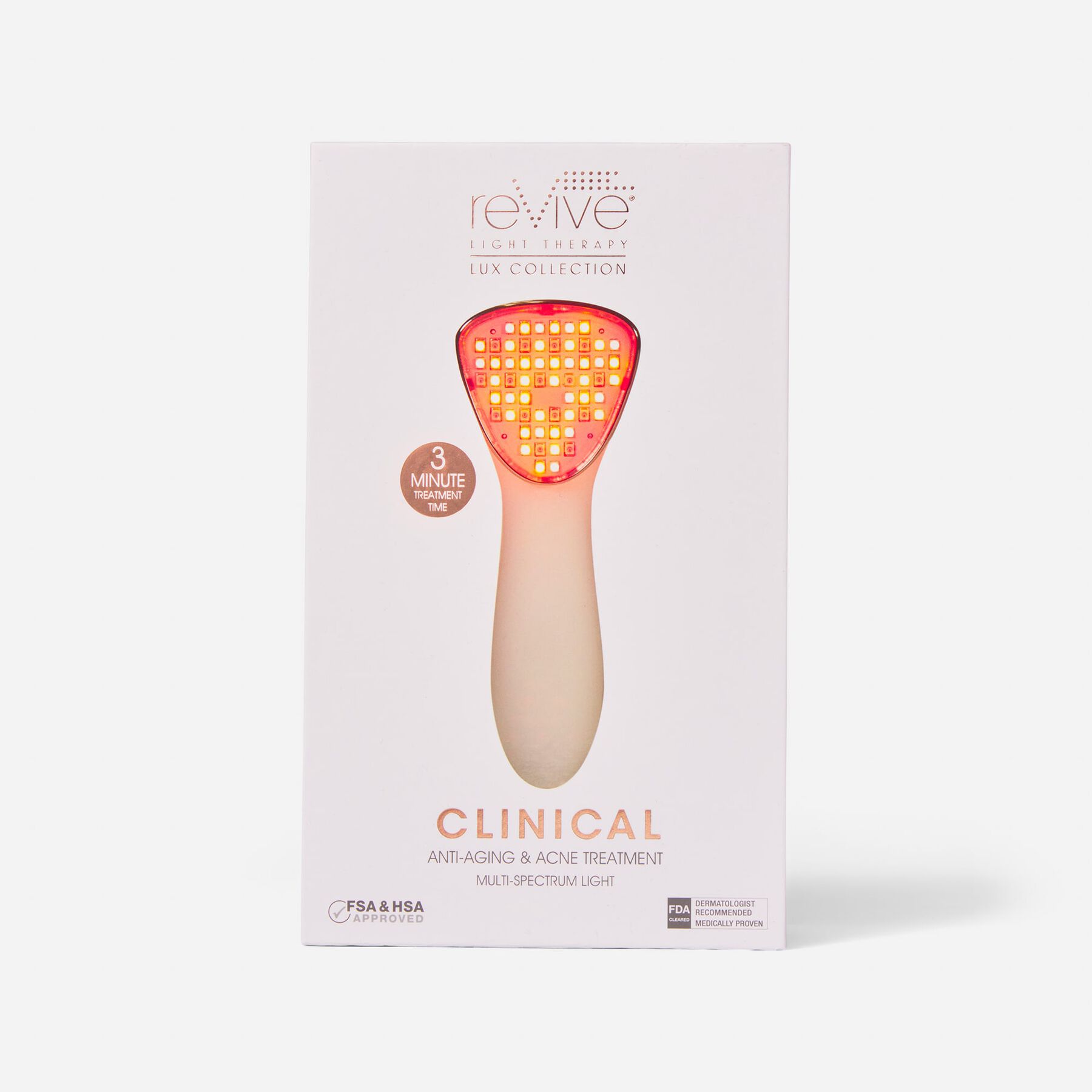 FSA Eligible reVive Light Therapy LUX Clinical Light Therapy Handheld ...