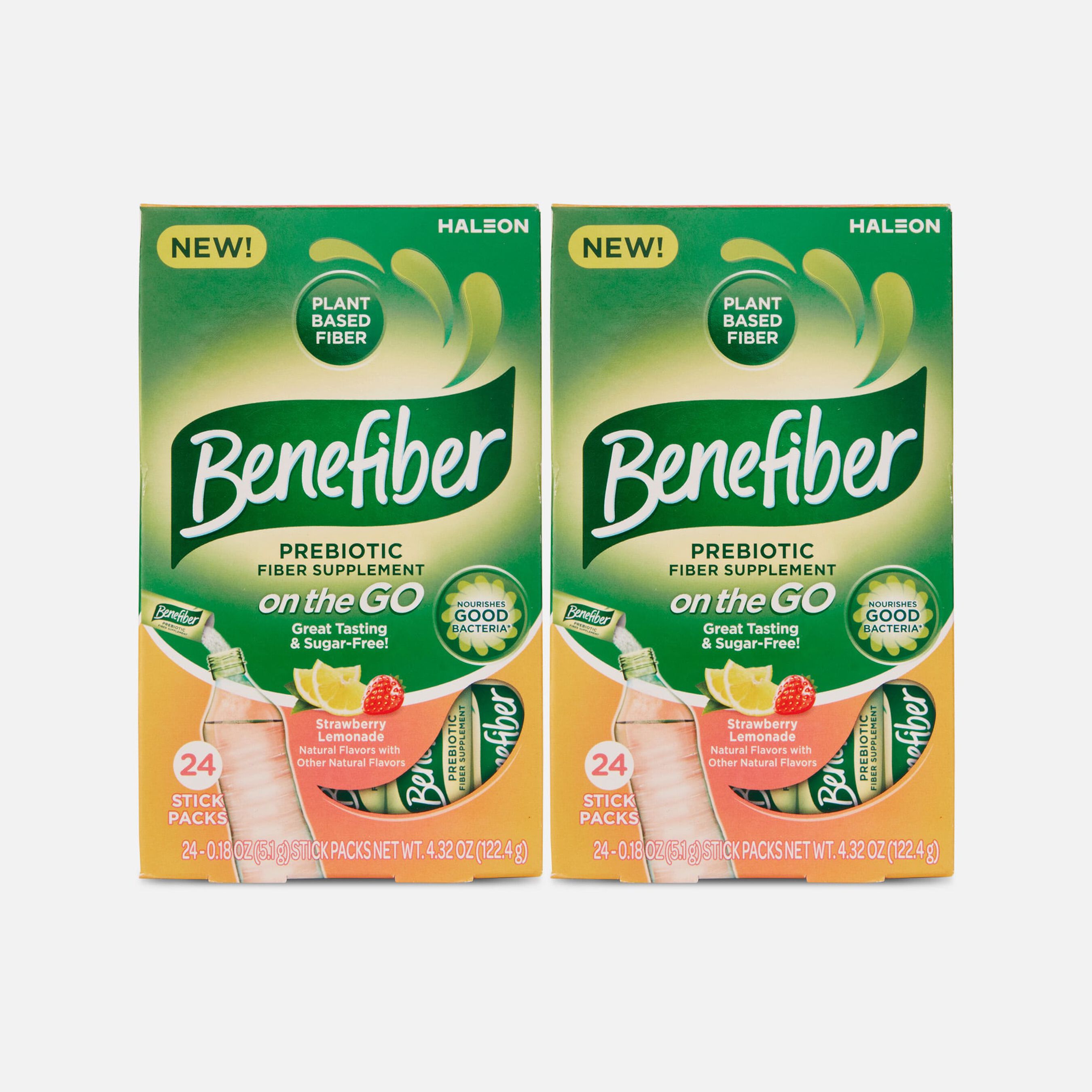 FSA Eligible Benefiber On The Go Prebiotic Daily Fiber Supplement ...