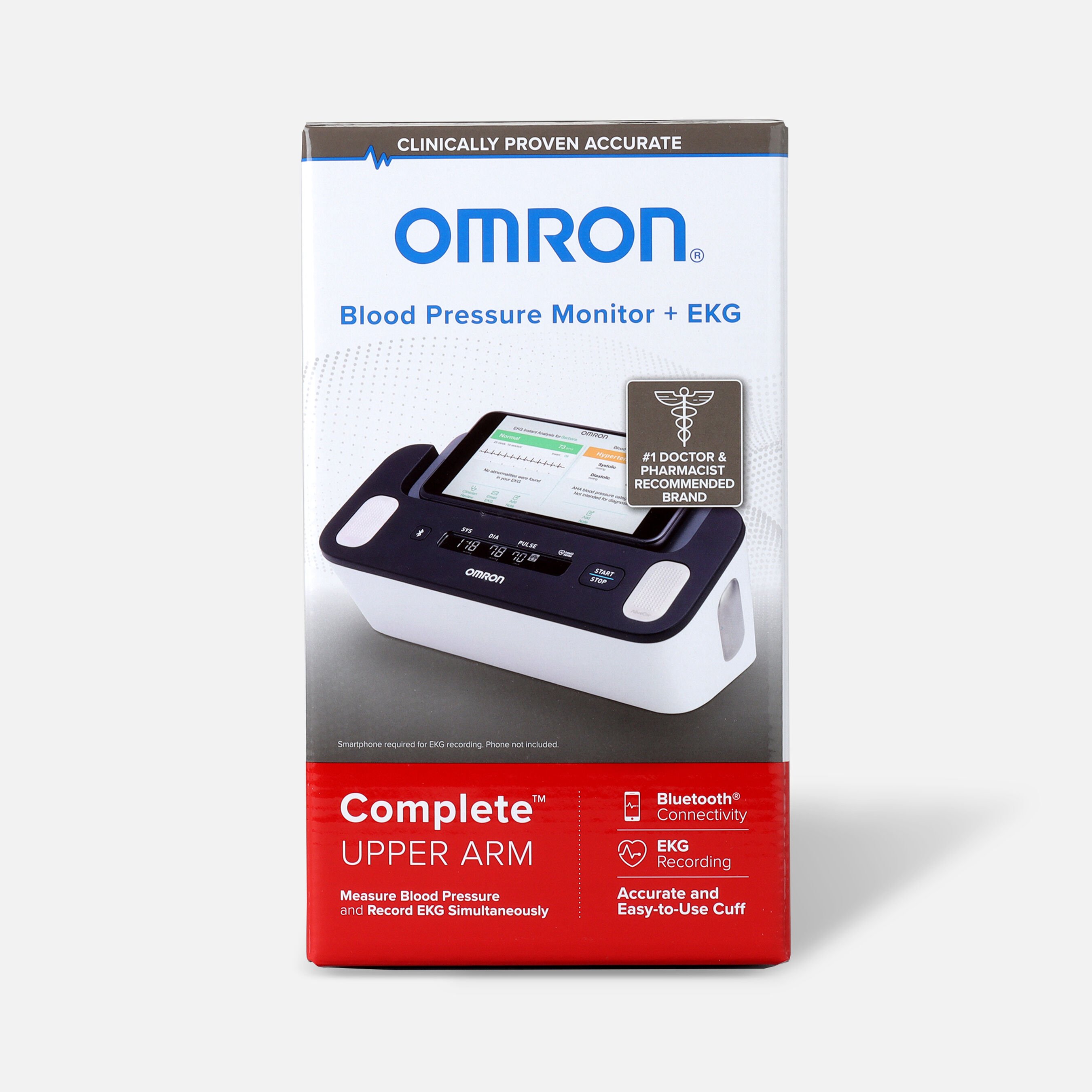 Omron Complete Wireless Upper Arm Blood Pressure Monitor + EKG