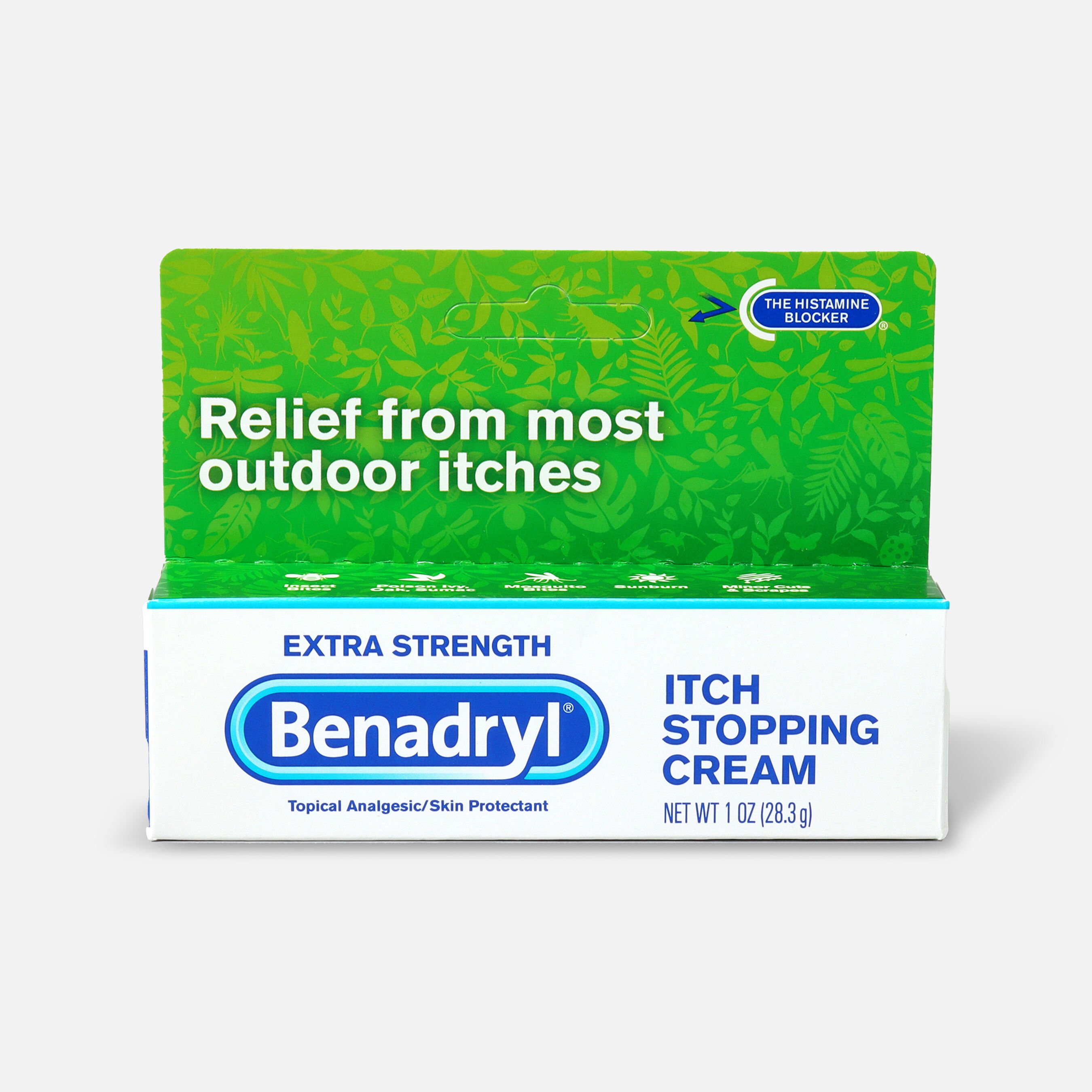 Benadryl Itch Stopping Cream Extra Strength 1 Oz