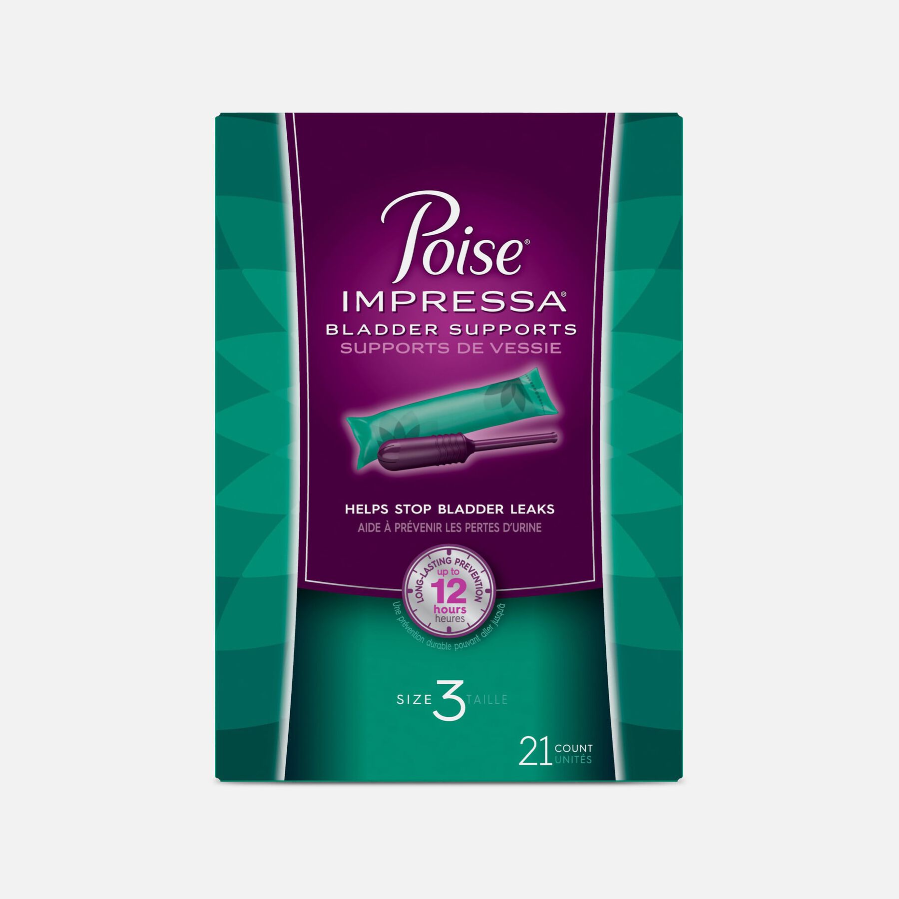 FSA Eligible Poise Impressa Incontinence Bladder Support for Women ...