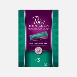 FSA Eligible Poise Impressa Incontinence Bladder Support for Women ...
