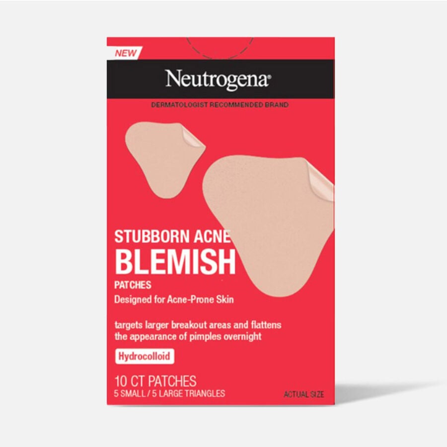 FSA Eligible Neutrogena Stubborn Acne Blemish Patches Triangles, 10 ct. | FSA Store