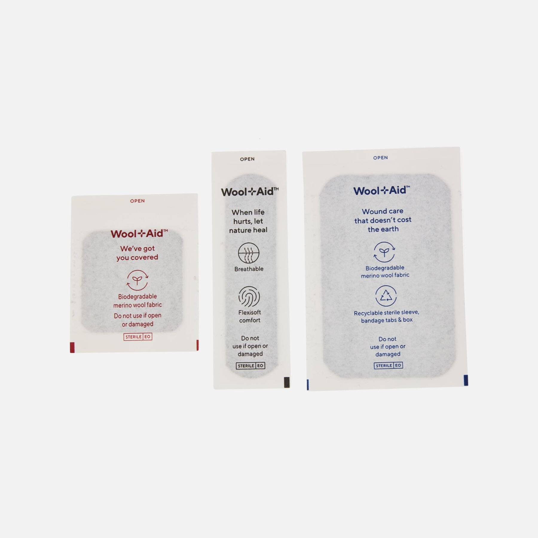 FSA Eligible WoolAid Merino Wool Adhesive Bandages, Multipacks, 30 ct ...