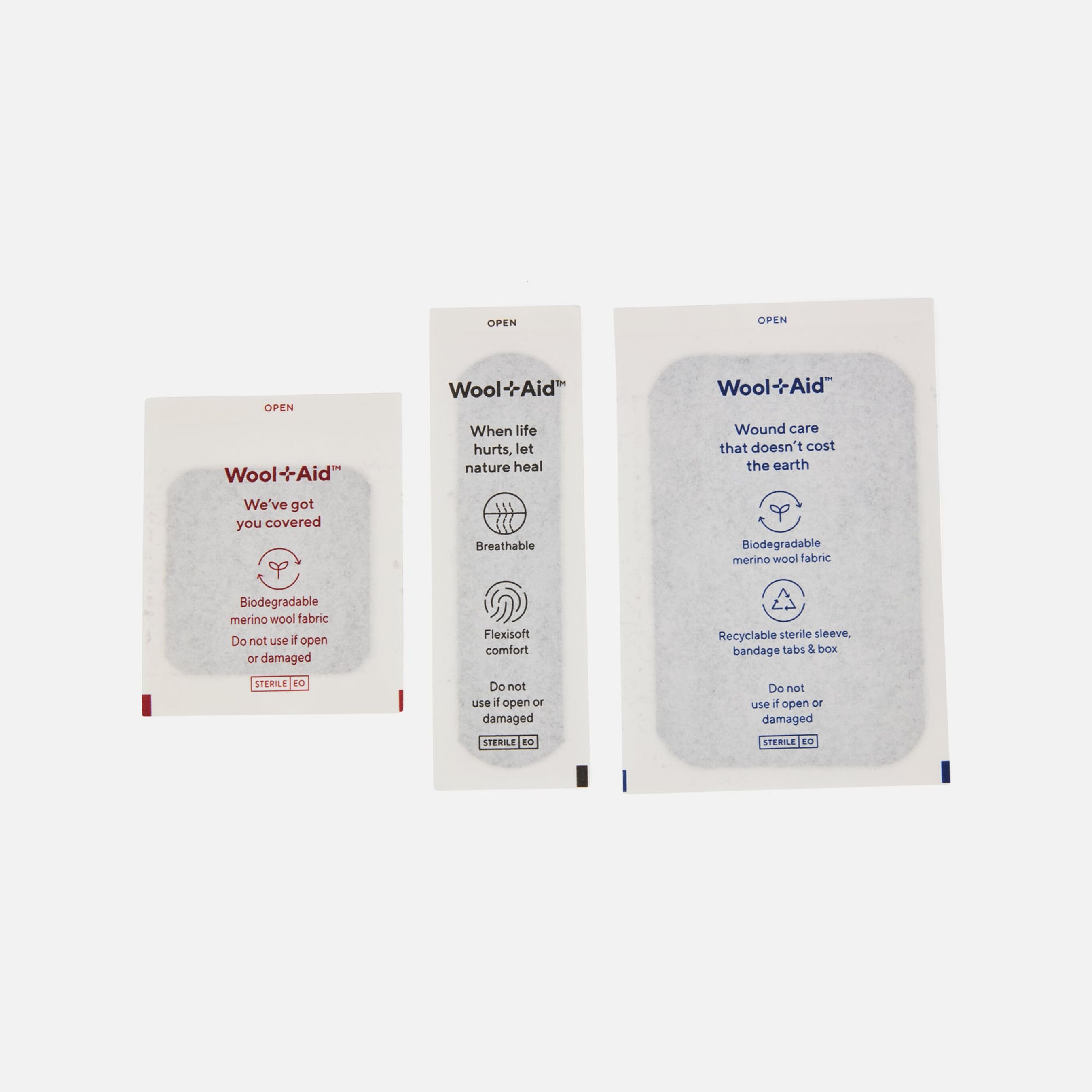 FSA Eligible WoolAid Merino Wool Adhesive Bandages, Multipacks, 30 ct ...