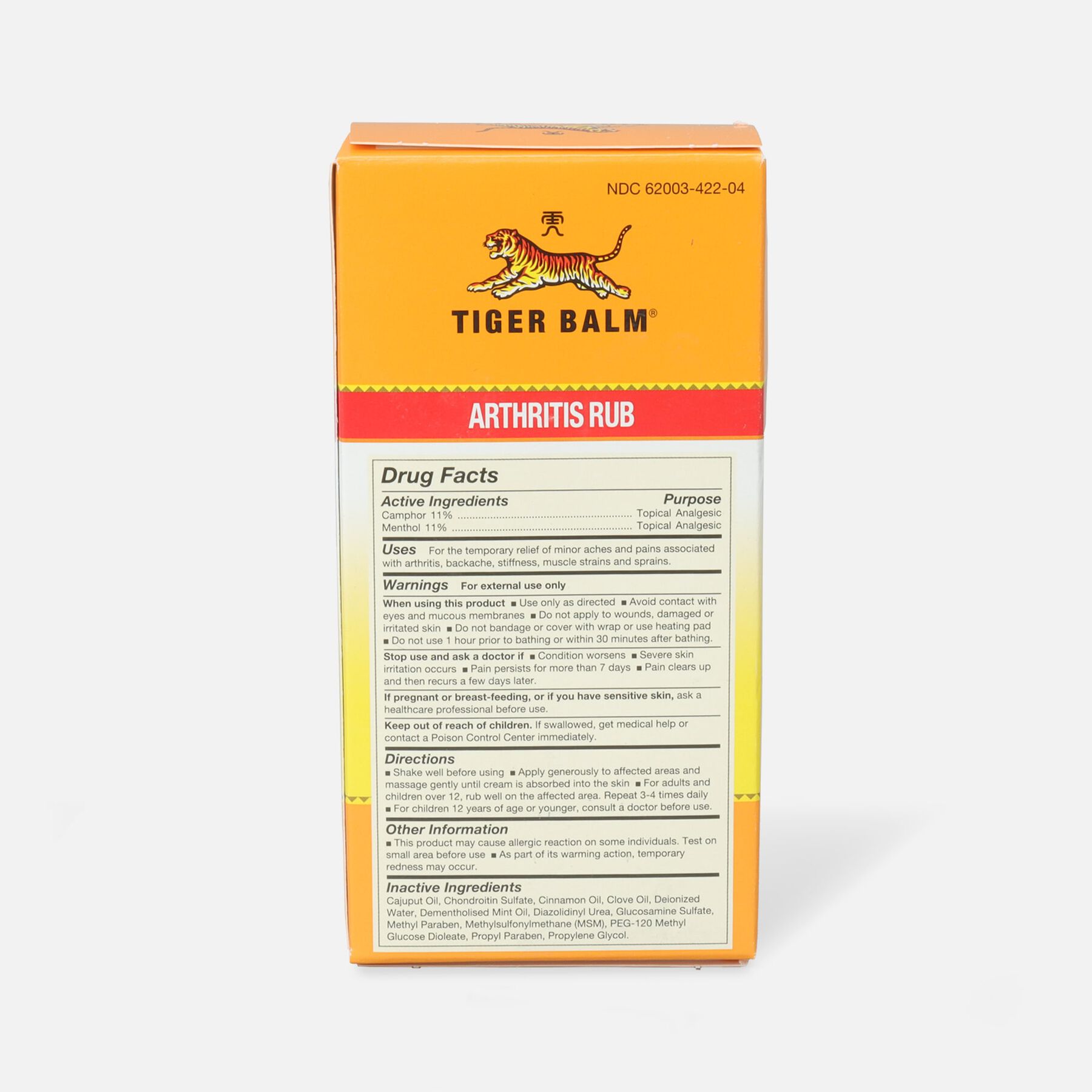 FSA Eligible Tiger Balm Arthritis Rub, 4 fl oz. | FSA Store