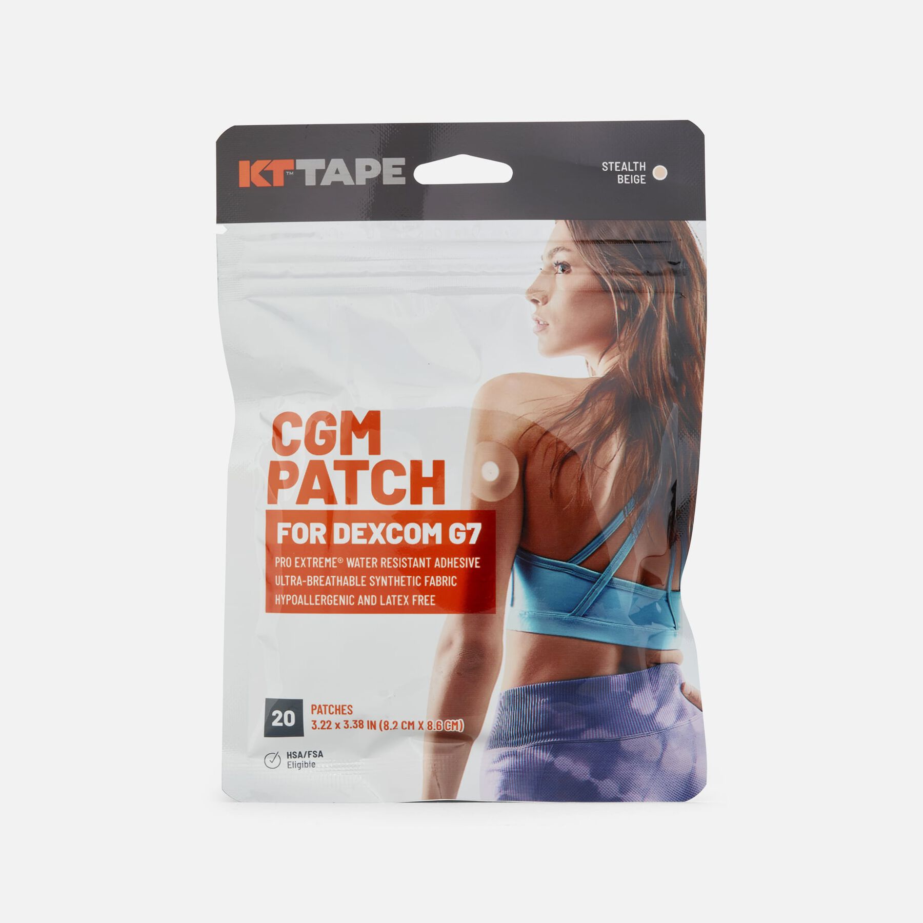 FSA Eligible KT Tape CGM Dexcom G7 Patches, 20 ct. | FSA Store