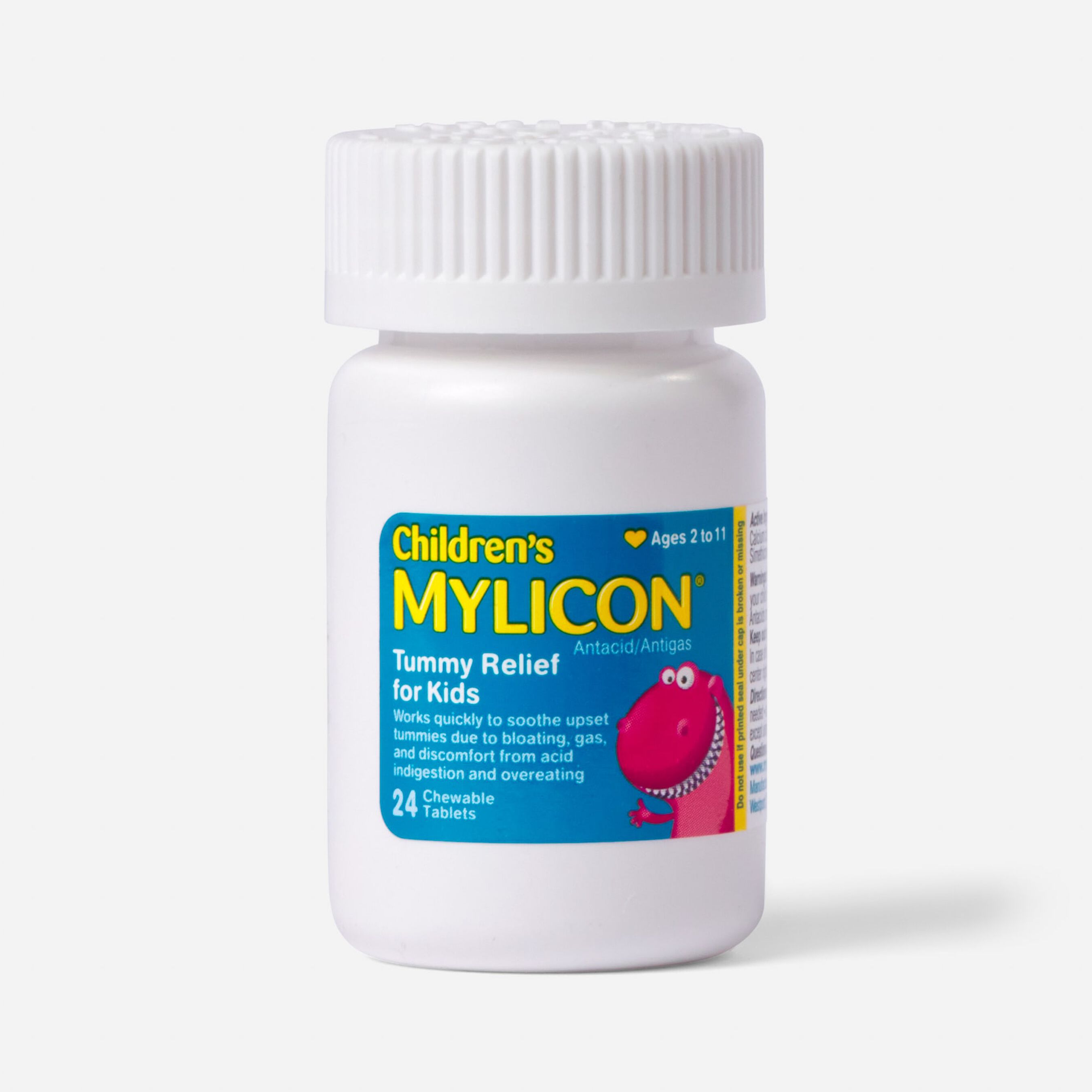 Mylicon Tummy Relief Kids Tablets, Cherry Flavor, 24 ct.