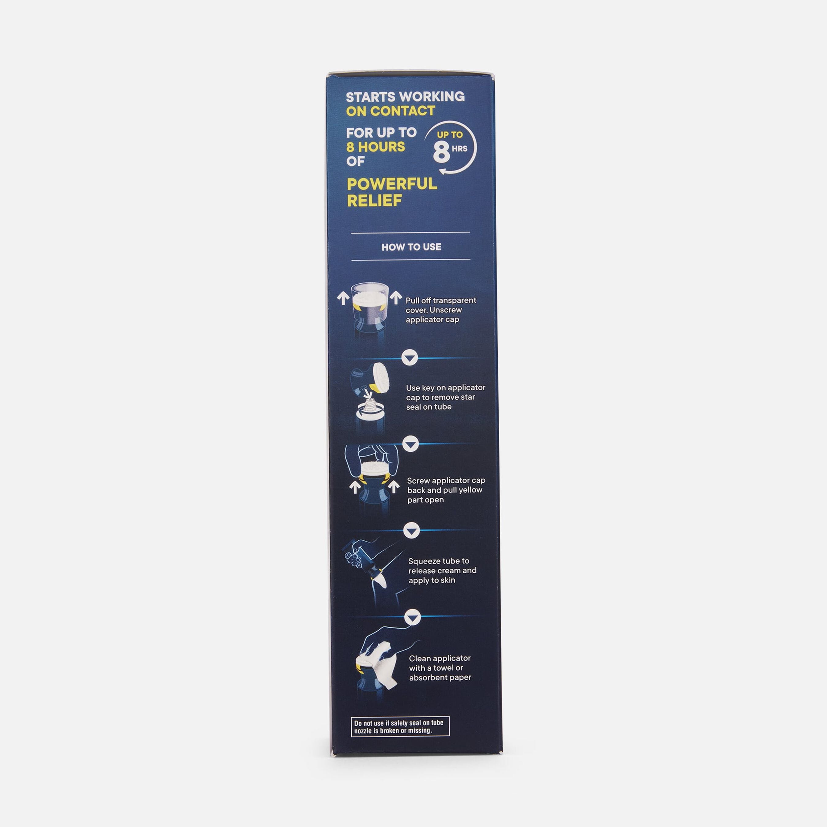 FSA Eligible Advil Targeted Relief Cream with Massage Applicator, 2.5 ...