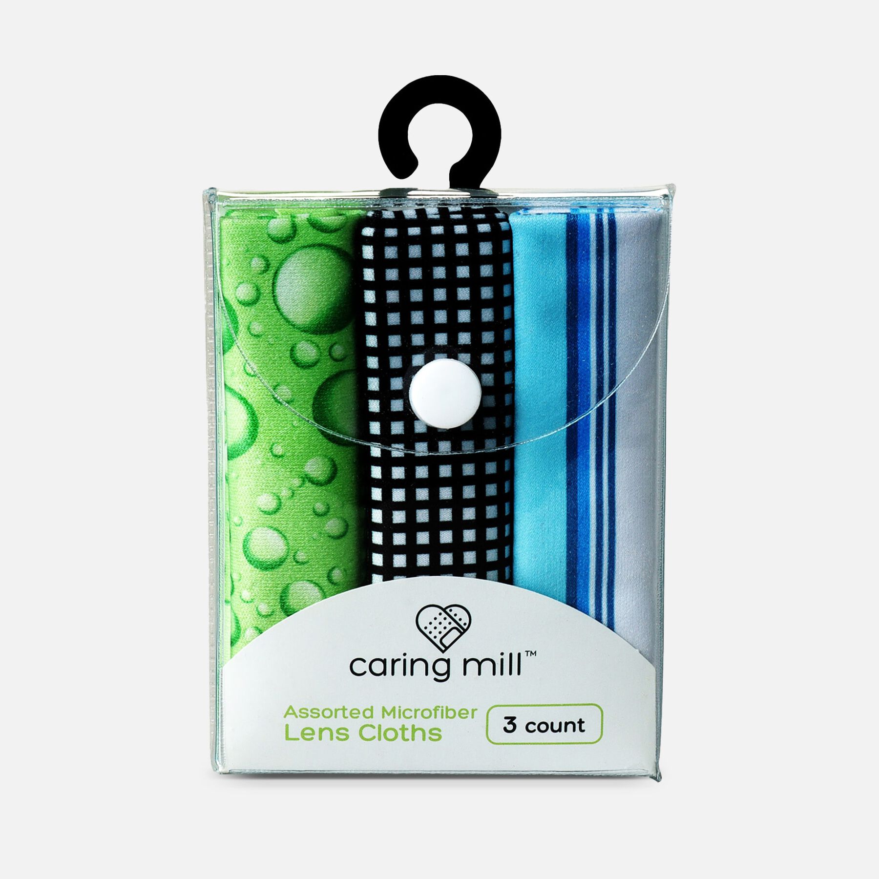 FSA Eligible Caring Mill™ Lens Cloth, Microfiber, Assorted, 3-Pack ...