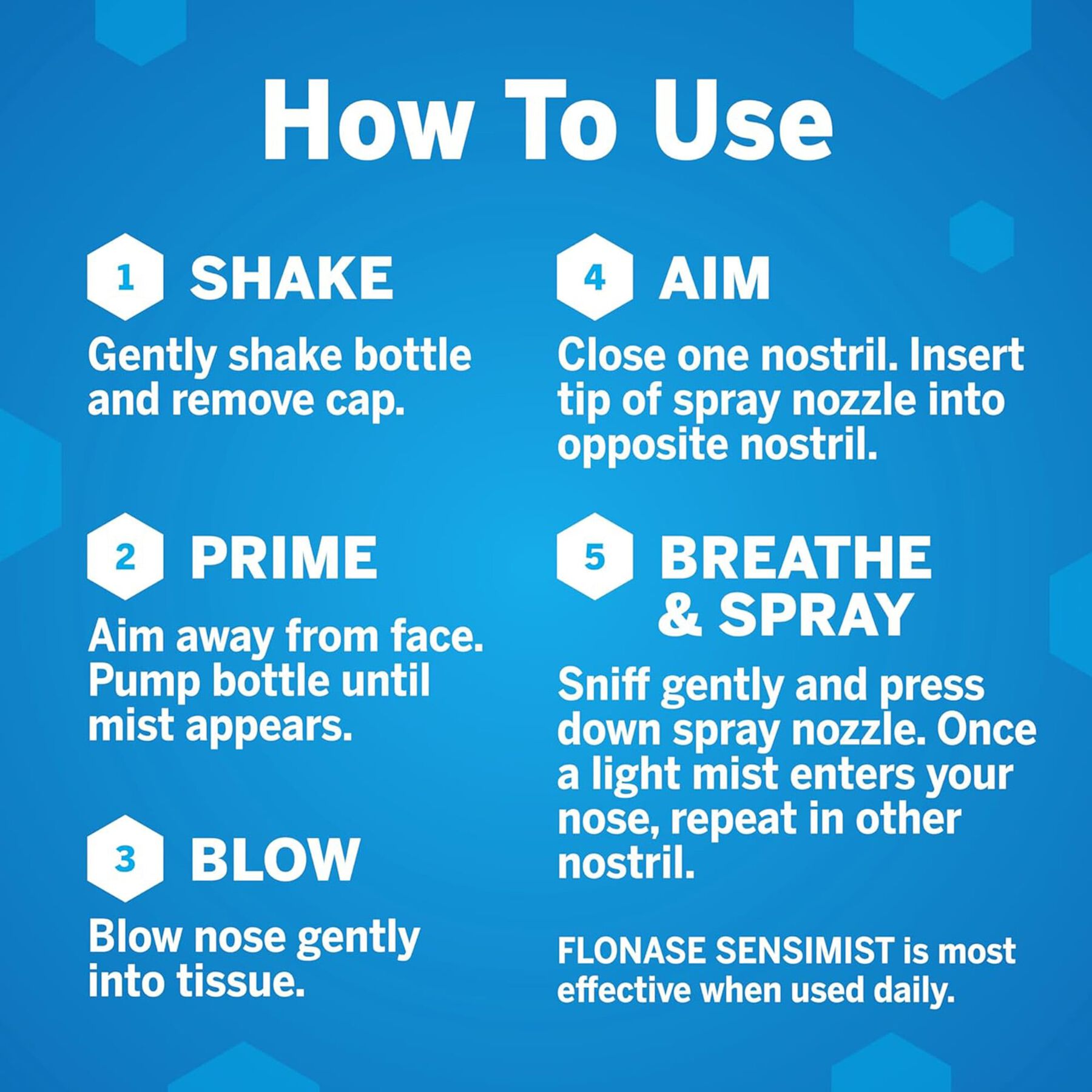 FSA Eligible Flonase Sensimist Allergy Relief Nasal Spray, 27.5mcg ...