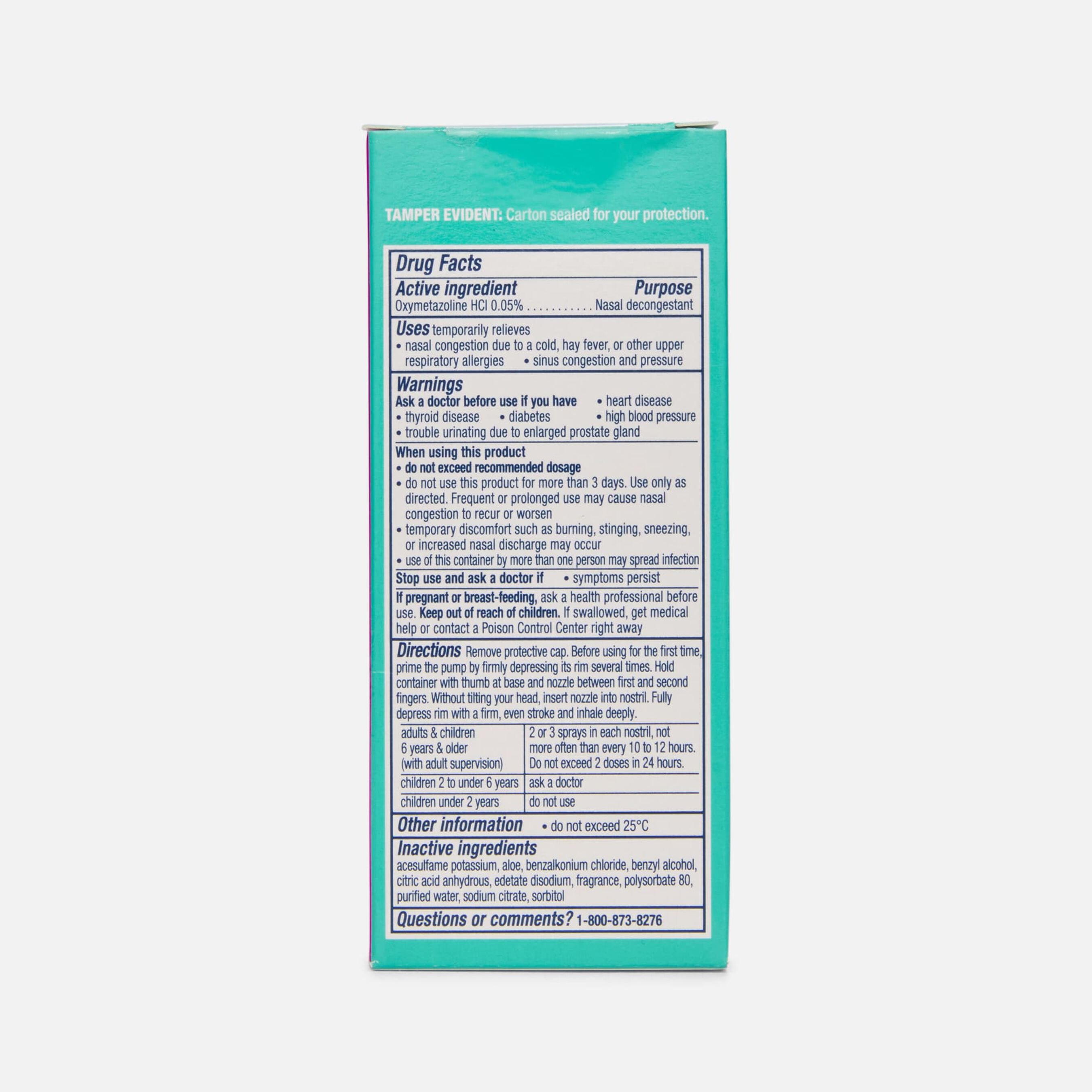 FSA Eligible Vicks Sinex Severe Moisturizing Ultra Fine Nasal Mist, 0.5 ...