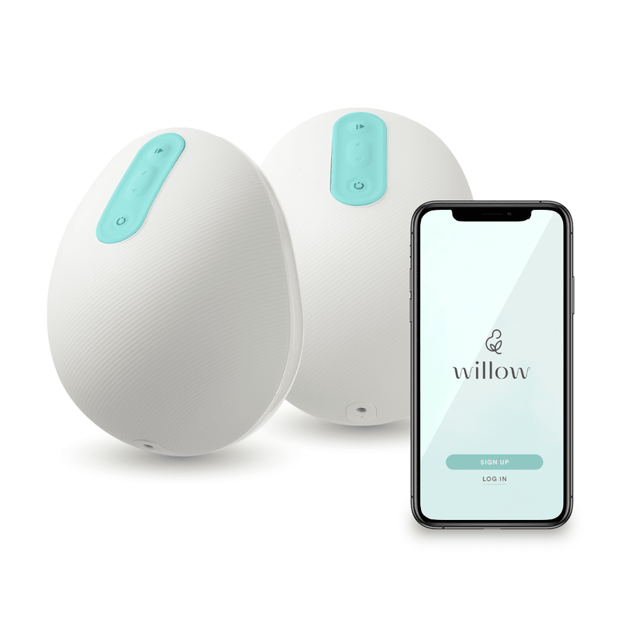 Willow Generation 3 Wearable Double Electric Breast Pump - White