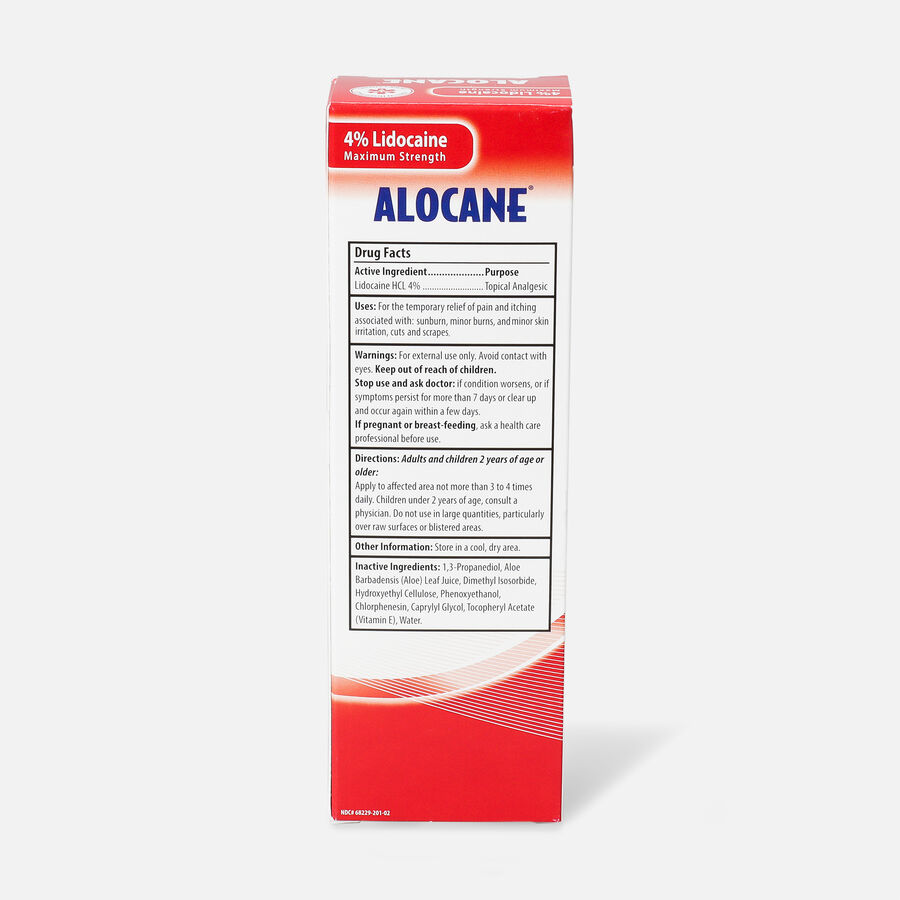 Alocane Maximum Strength Emergency Burn Gel, 2.5 oz.