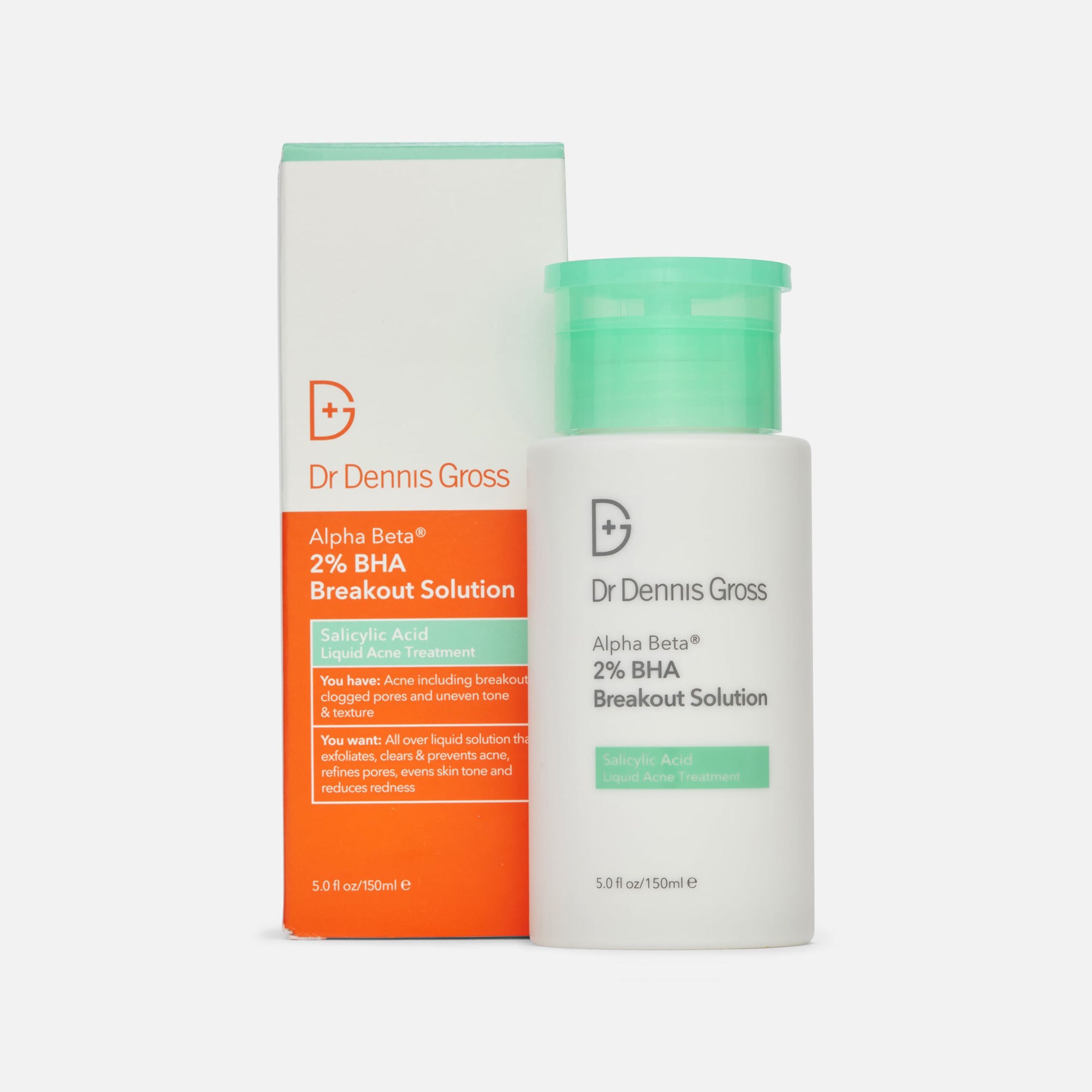 FSA Eligible Dr Dennis Gross Alpha Beta 2% BHA+ Breakout Solution, 5 fl ...