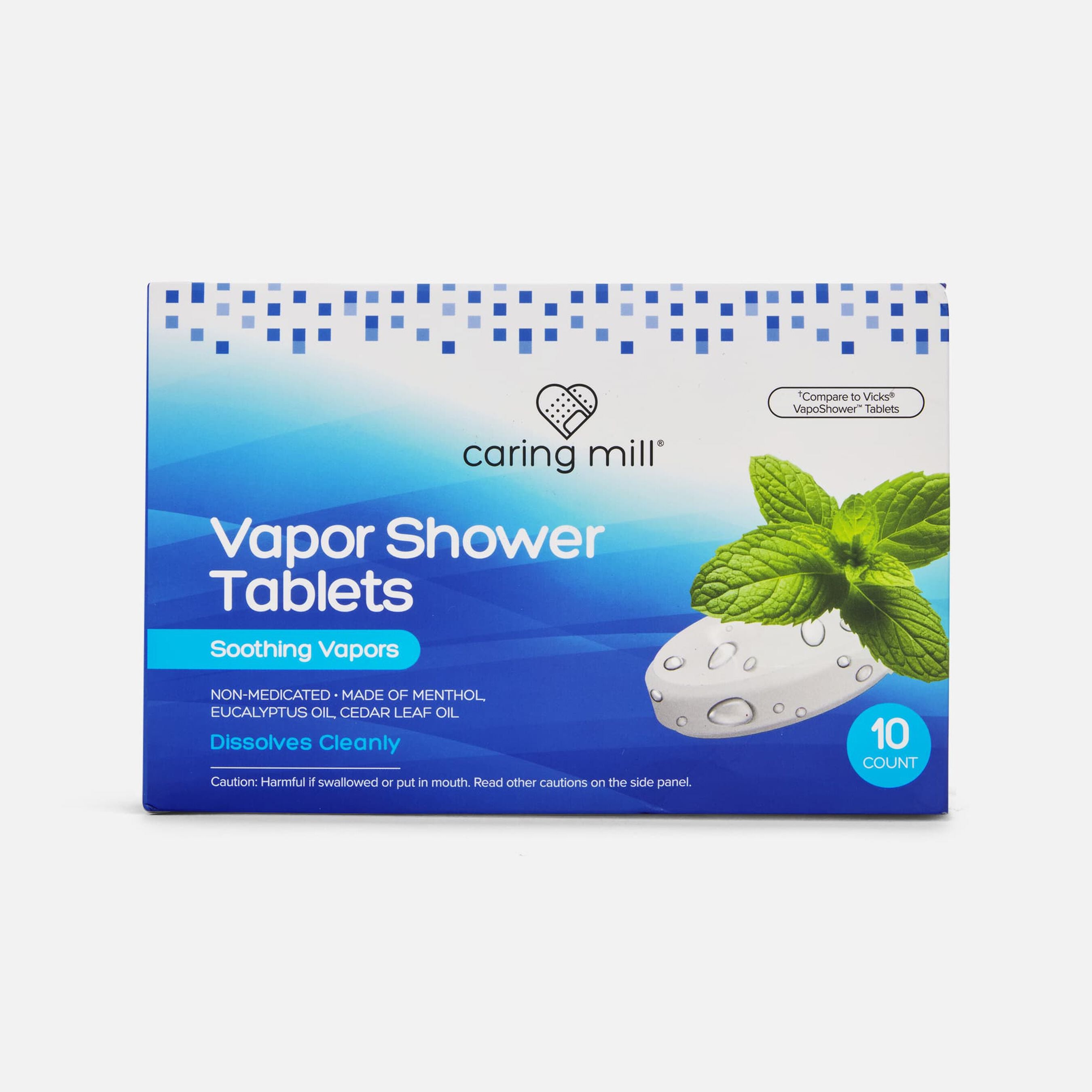 FSA Eligible Caring Mill™ Vapor Shower Tablets, 10 ct. | FSA Store