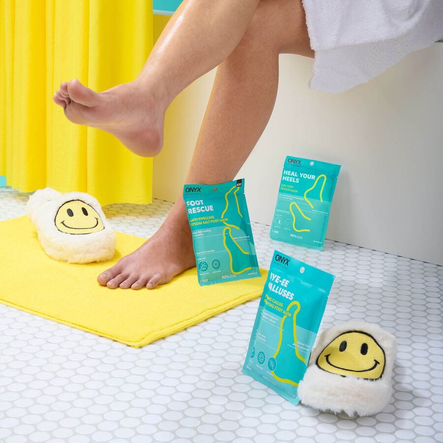FSA Eligible ONYX Foot Rescue Epsom Salt Foot Mask, 1 pair | FSA Store