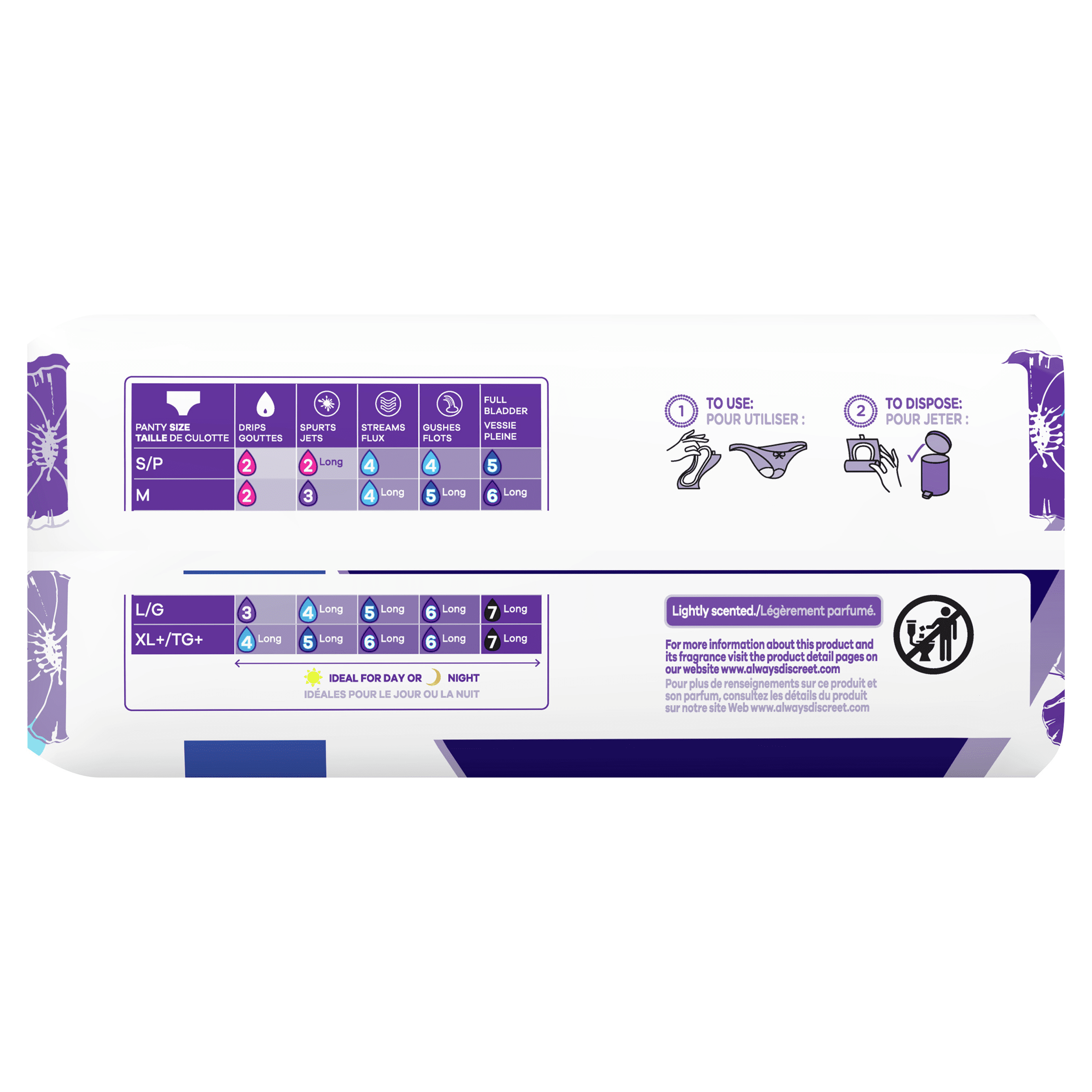 FSA Eligible | Always Discreet Heavy Incontinence Pads, 48 ct.