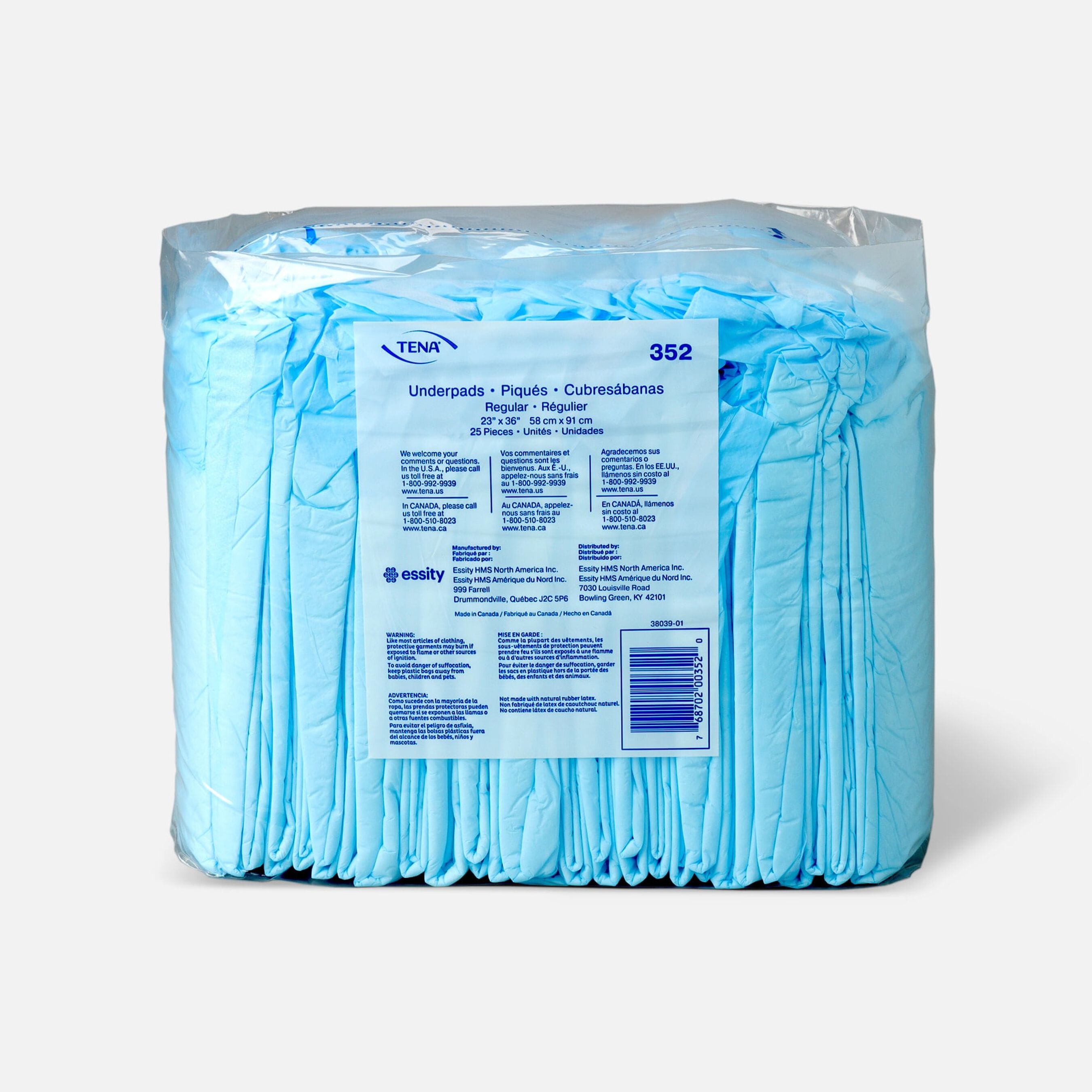 FSA Eligible TENA Underpad, 23" x 36" (25-Pack) | FSA Store